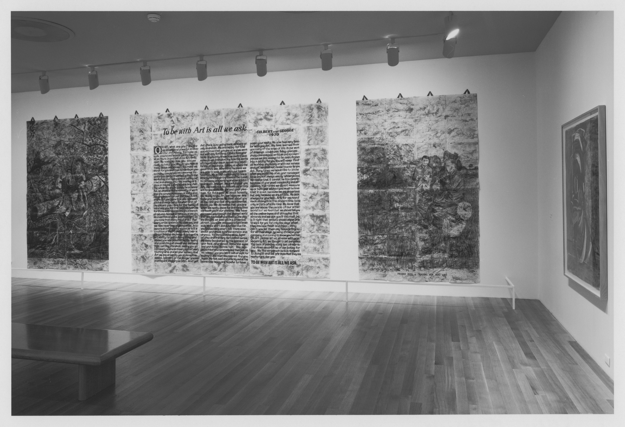 Installation view of the exhibition "Modern British Drawings: A ...