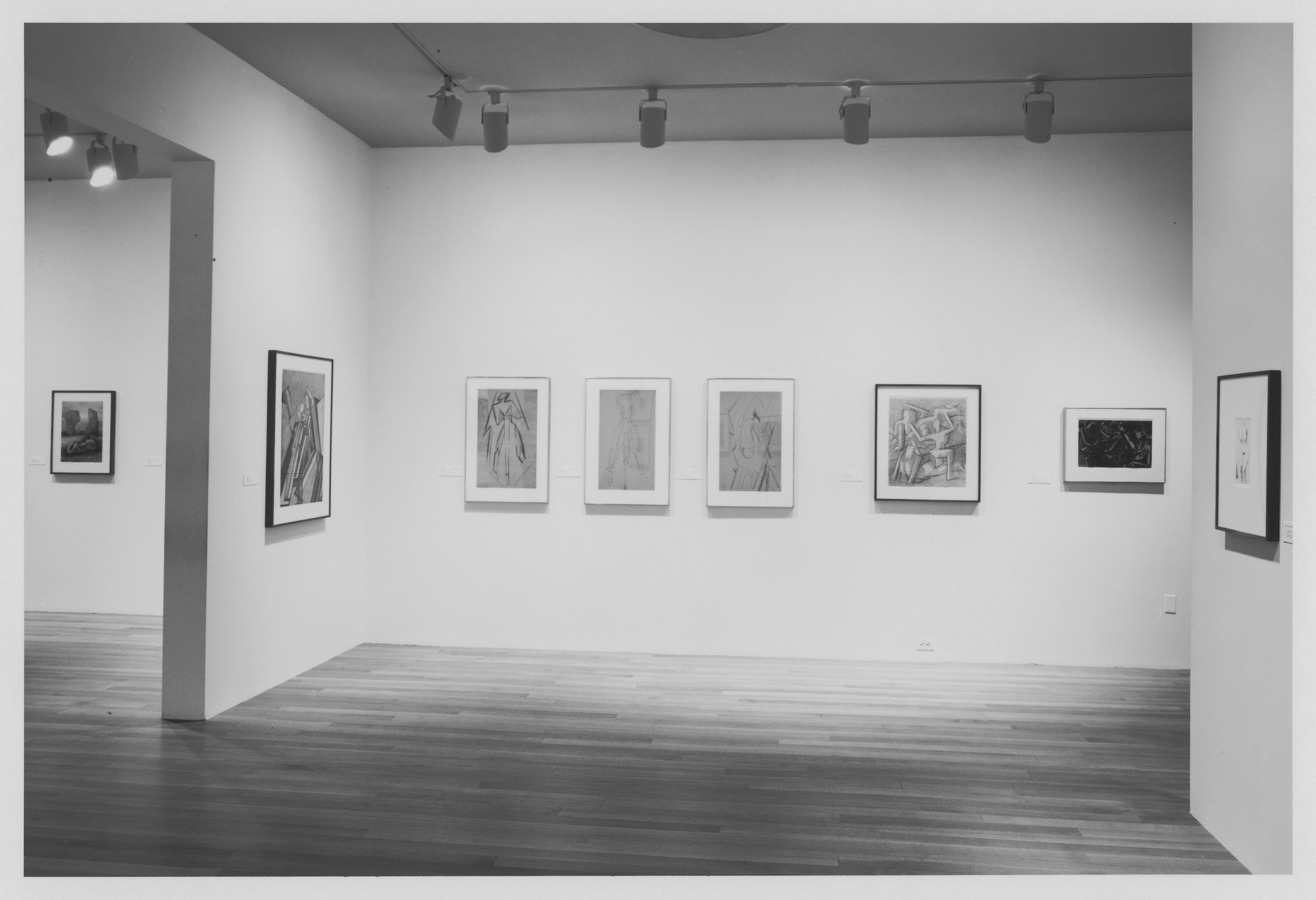 Installation view of the exhibition "Modern British Drawings: A ...