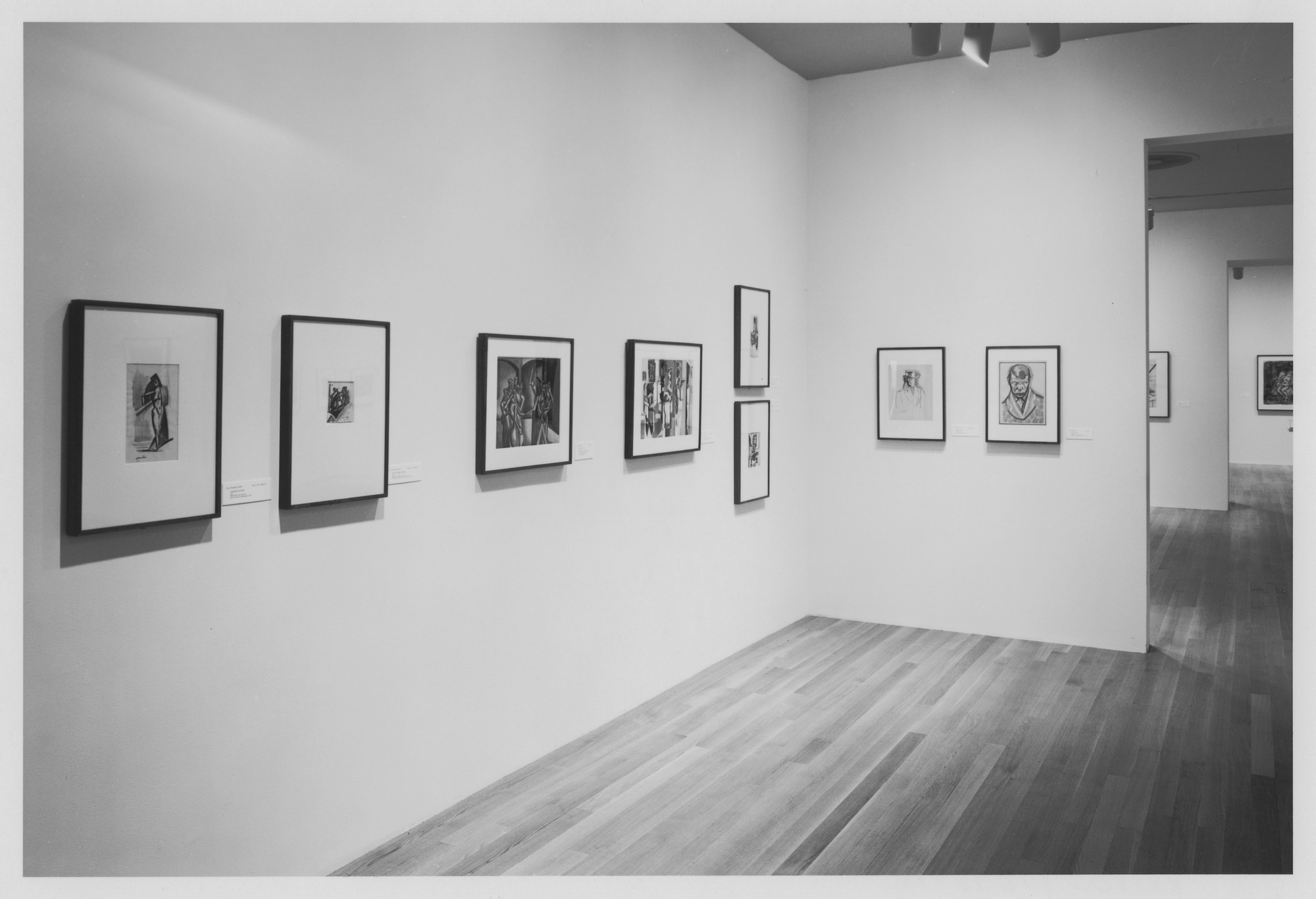Installation view of the exhibition "Modern British Drawings: A ...