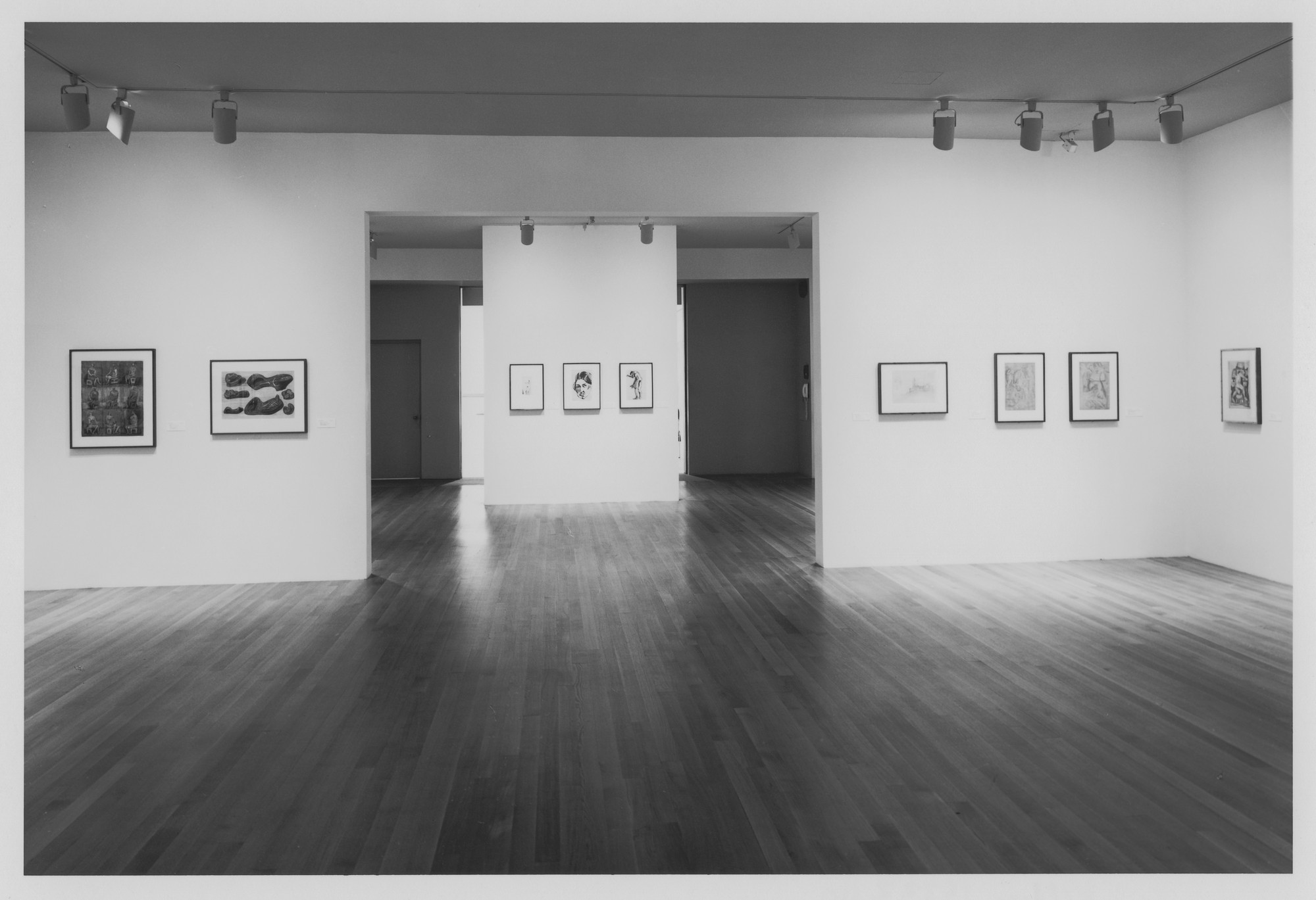 Installation view of the exhibition "Modern British Drawings: A ...