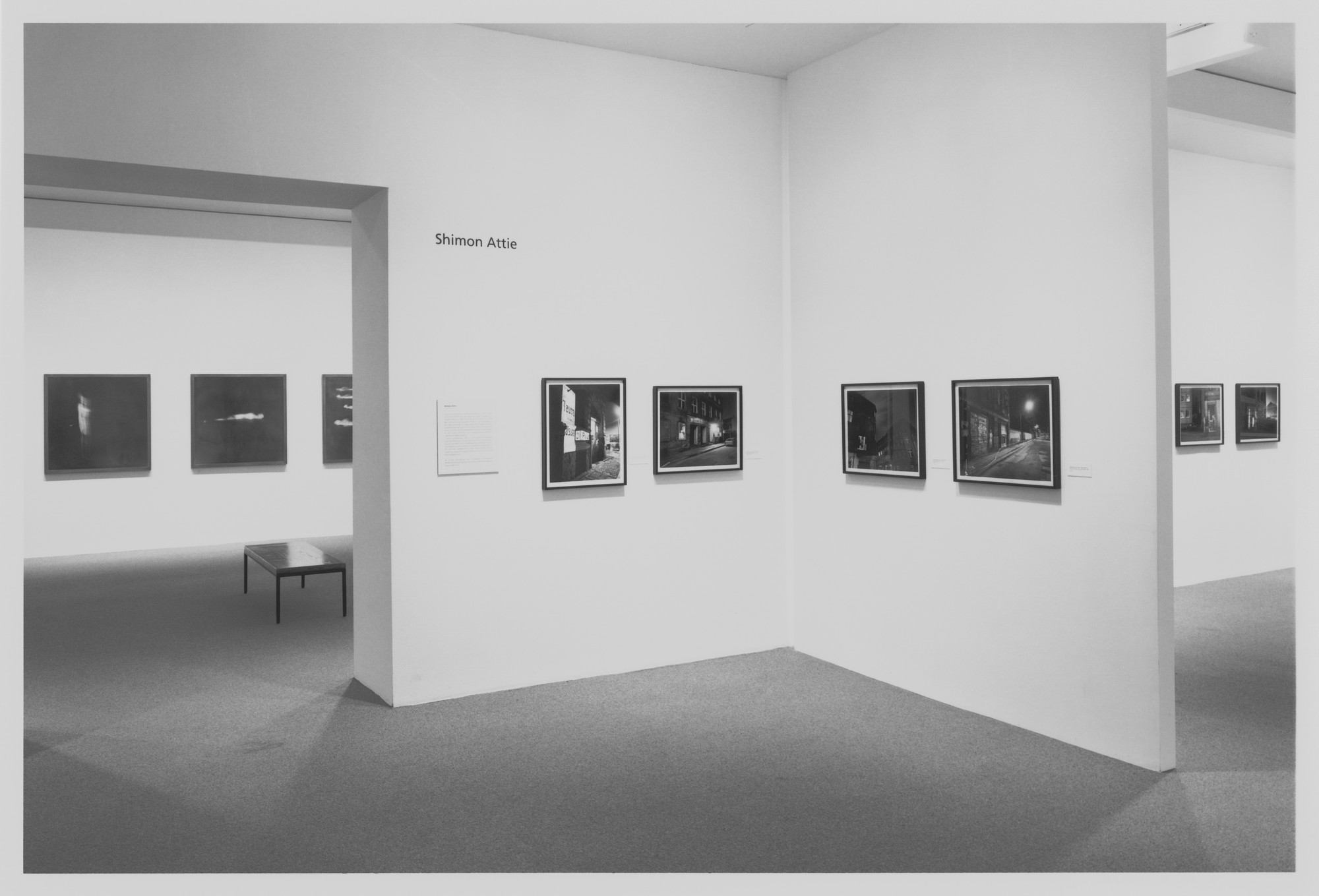 Installation view of the exhibition "New Photography 10: Shimon Attie ...