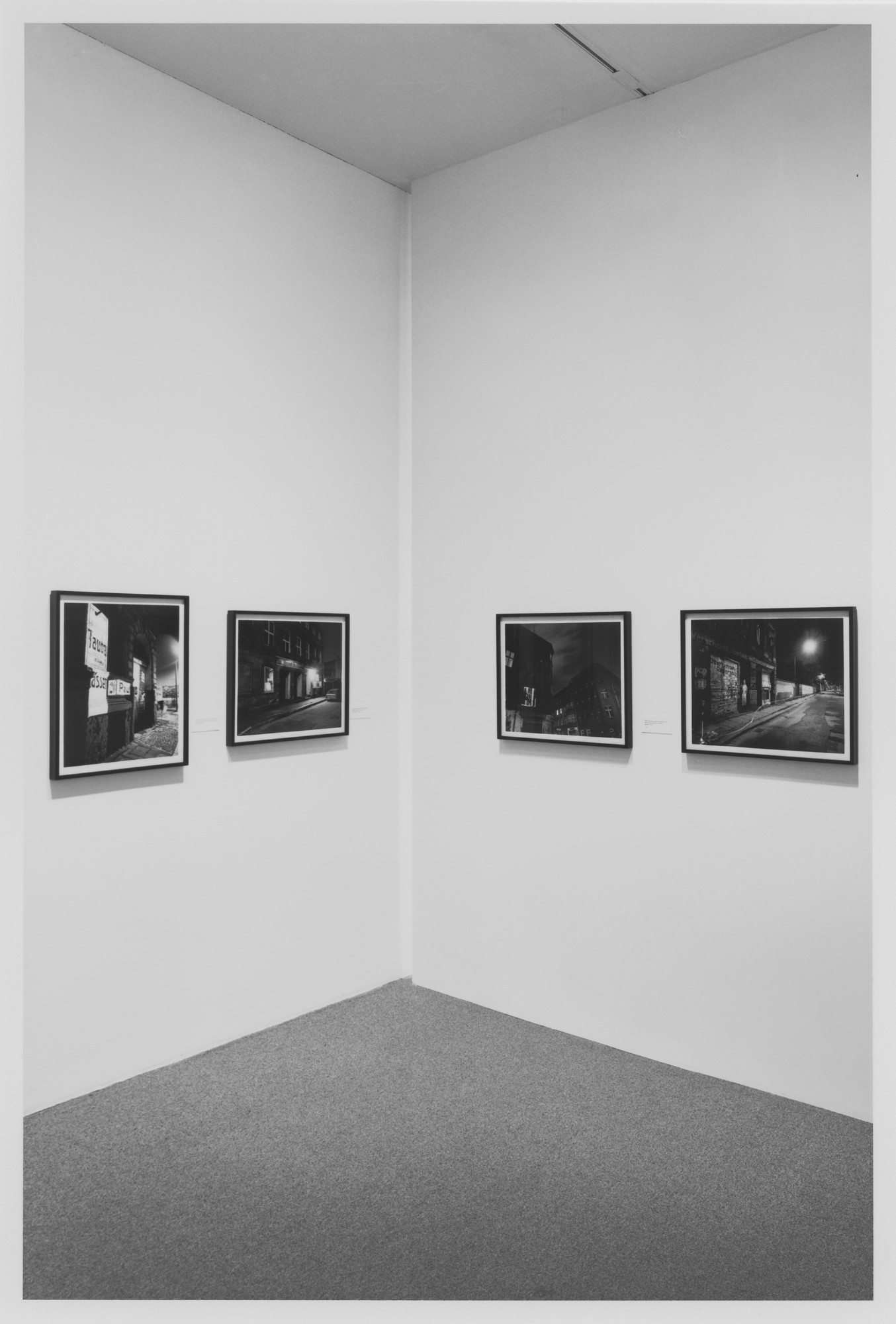 Installation view of the exhibition "New Photography 10: Shimon Attie ...