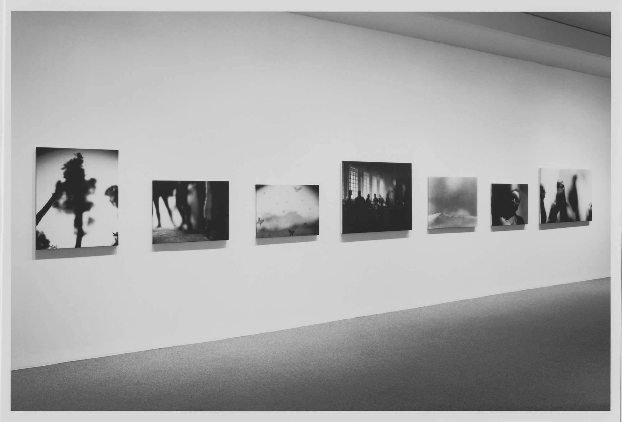 Installation view of the exhibition "New Photography 10: Shimon Attie ...