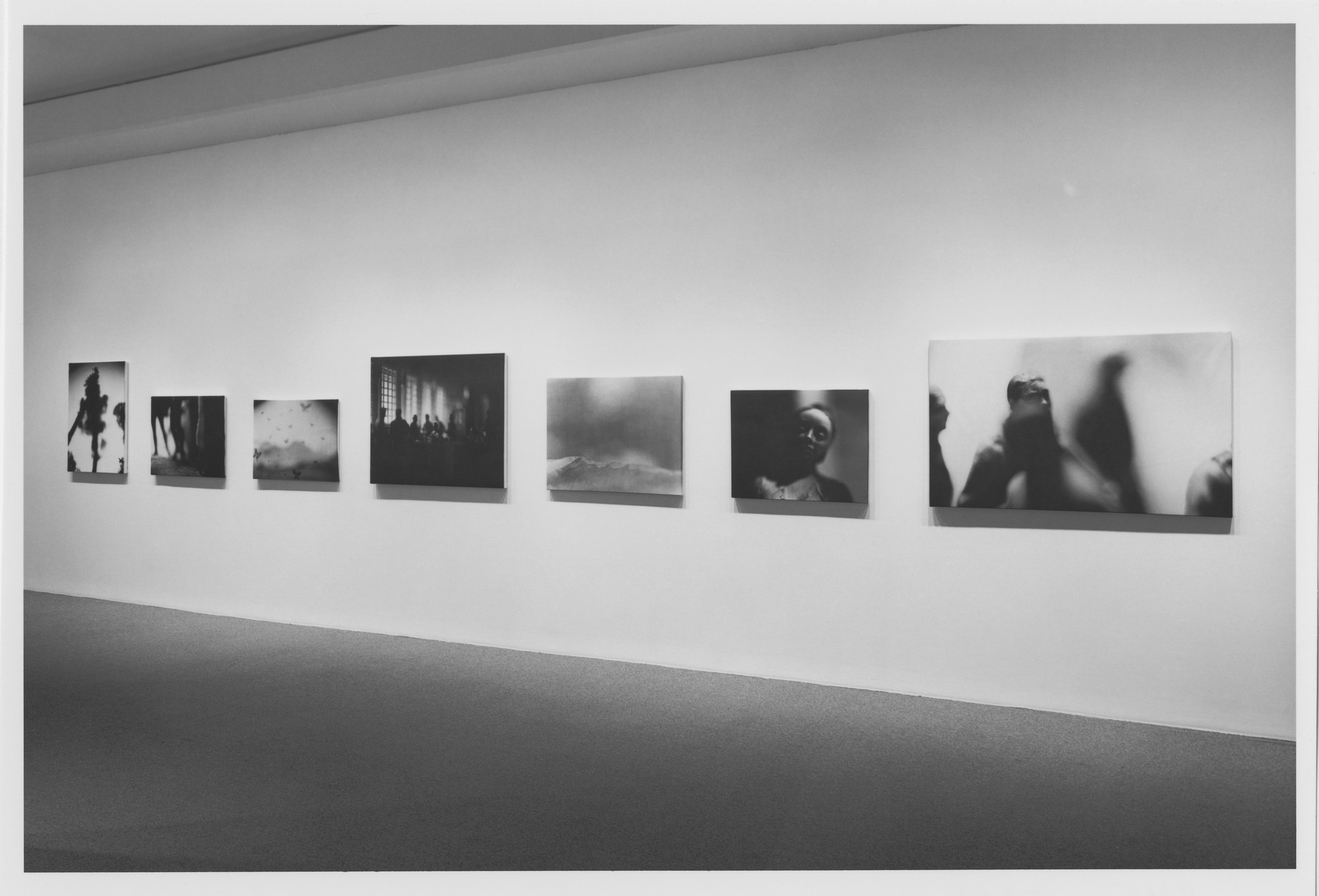 Installation view of the exhibition "New Photography 10: Shimon Attie ...