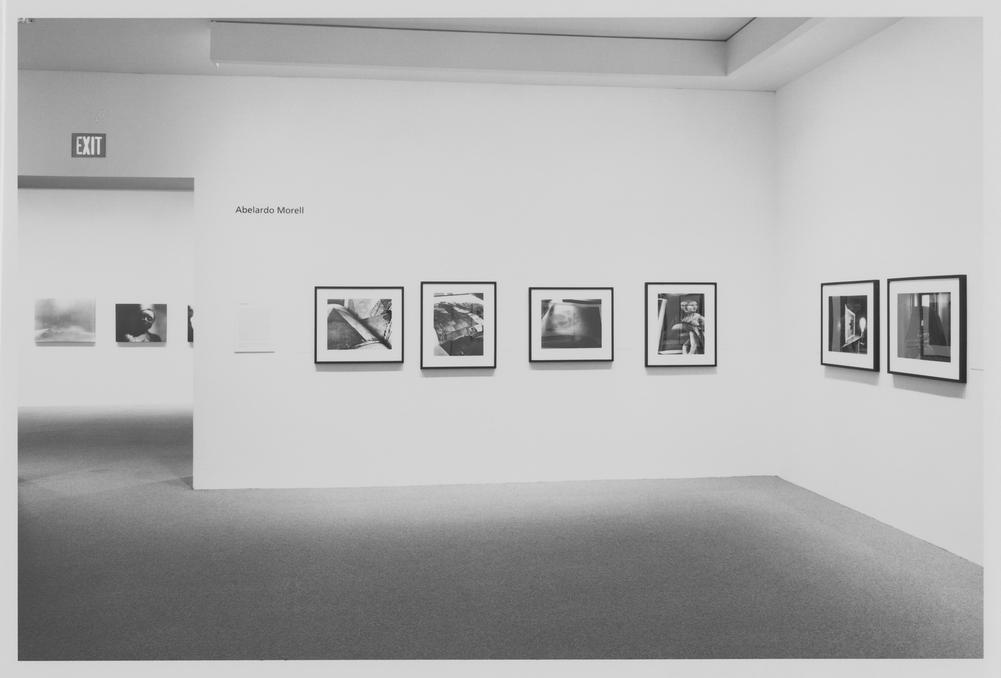 Installation view of the exhibition "New Photography 10: Shimon Attie ...