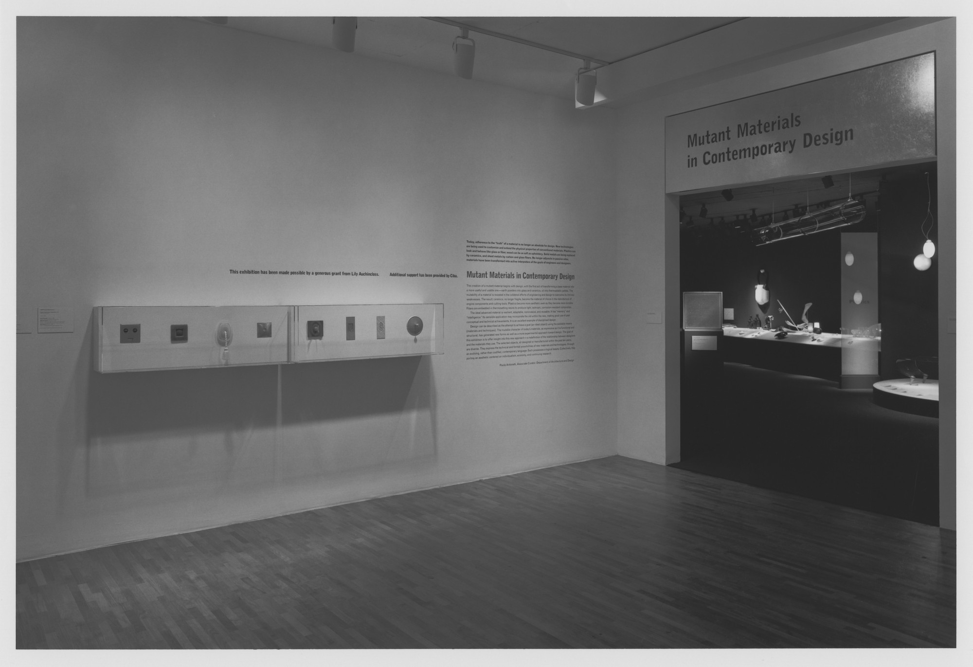 Installation view of the exhibition "Mutant Materials in Contemporary ...