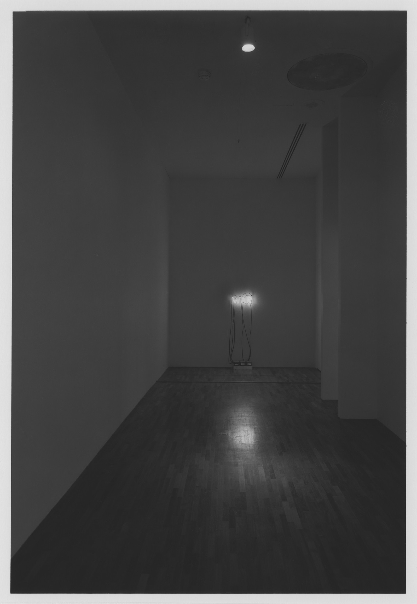 Installation view of the exhibition "Bruce Nauman" | MoMA