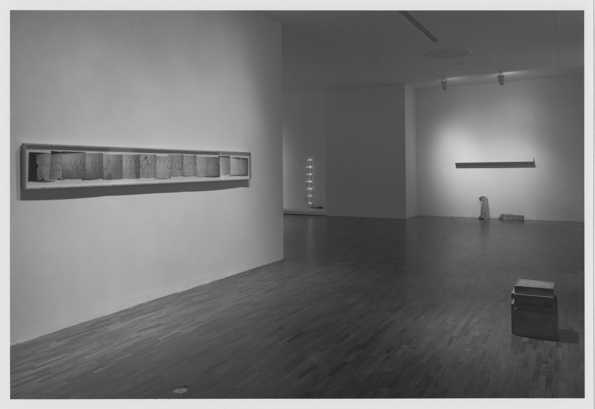 Installation view of the exhibition "Bruce Nauman" | MoMA