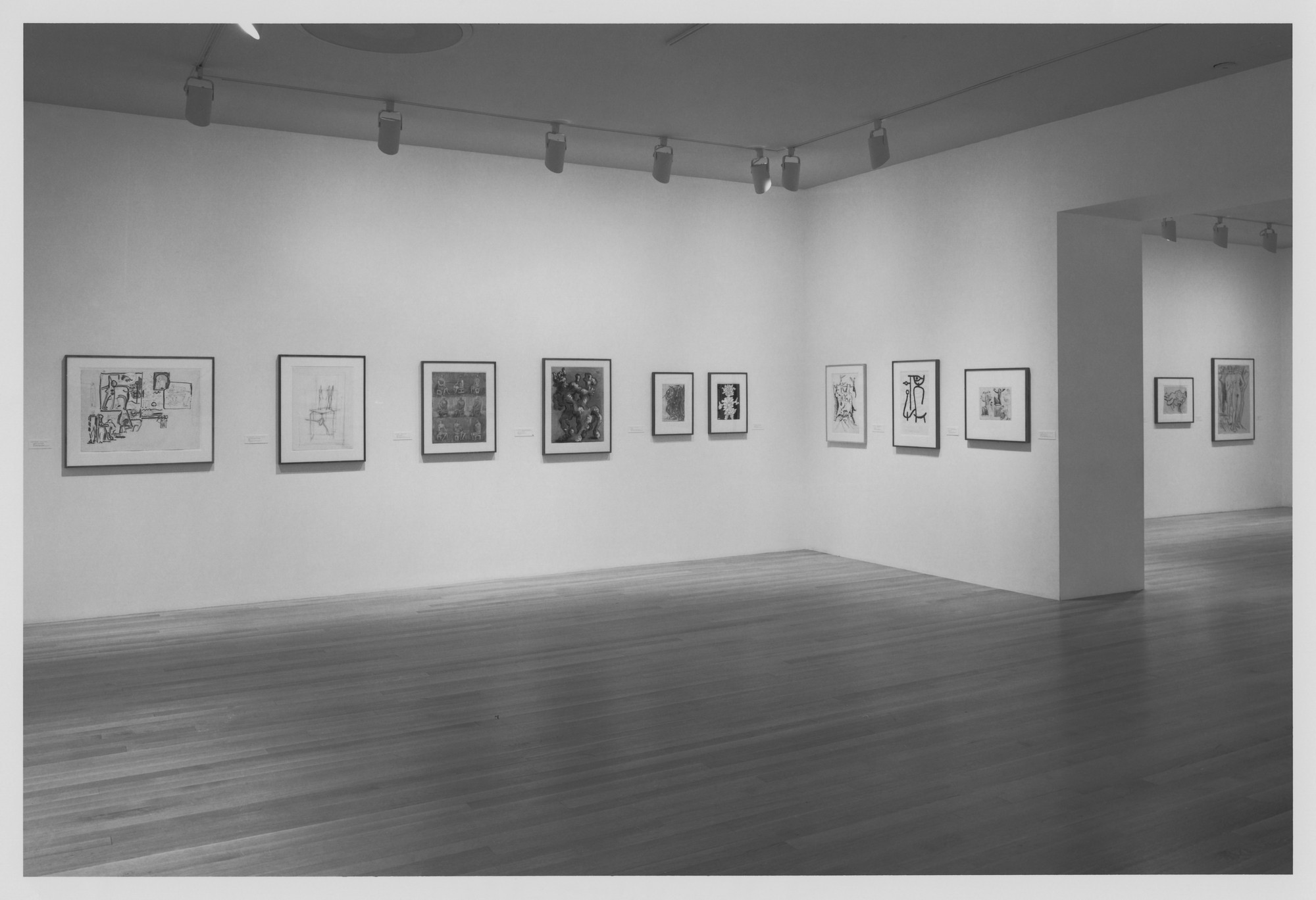 Installation view of the exhibition "The Human Figure: A Modern Vision ...