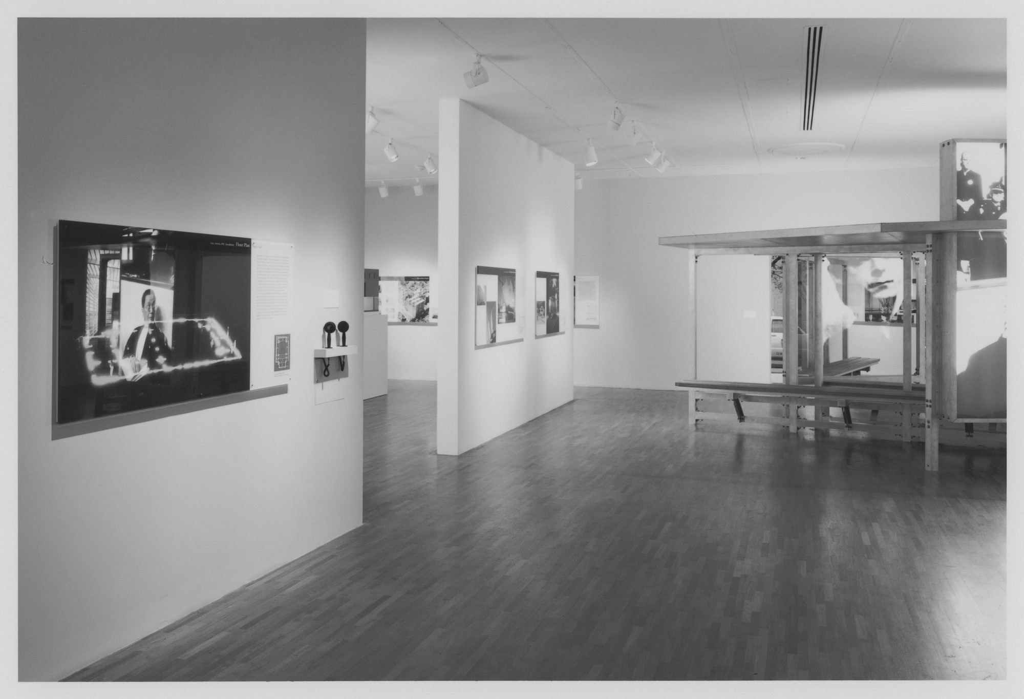 Installation view of the exhibition "Light Construction" | MoMA