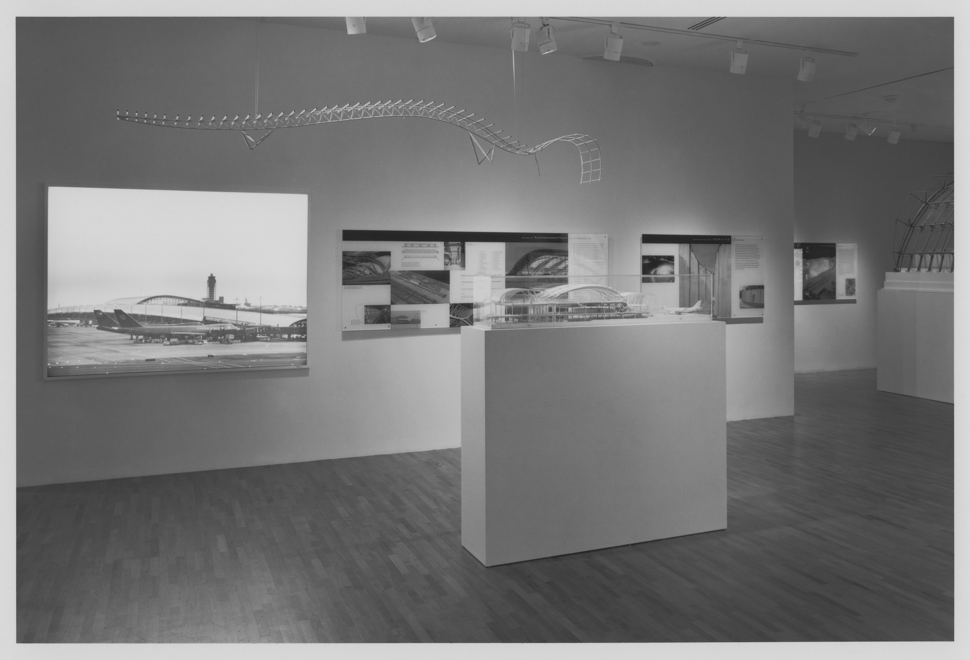 Installation view of the exhibition "Light Construction" | MoMA