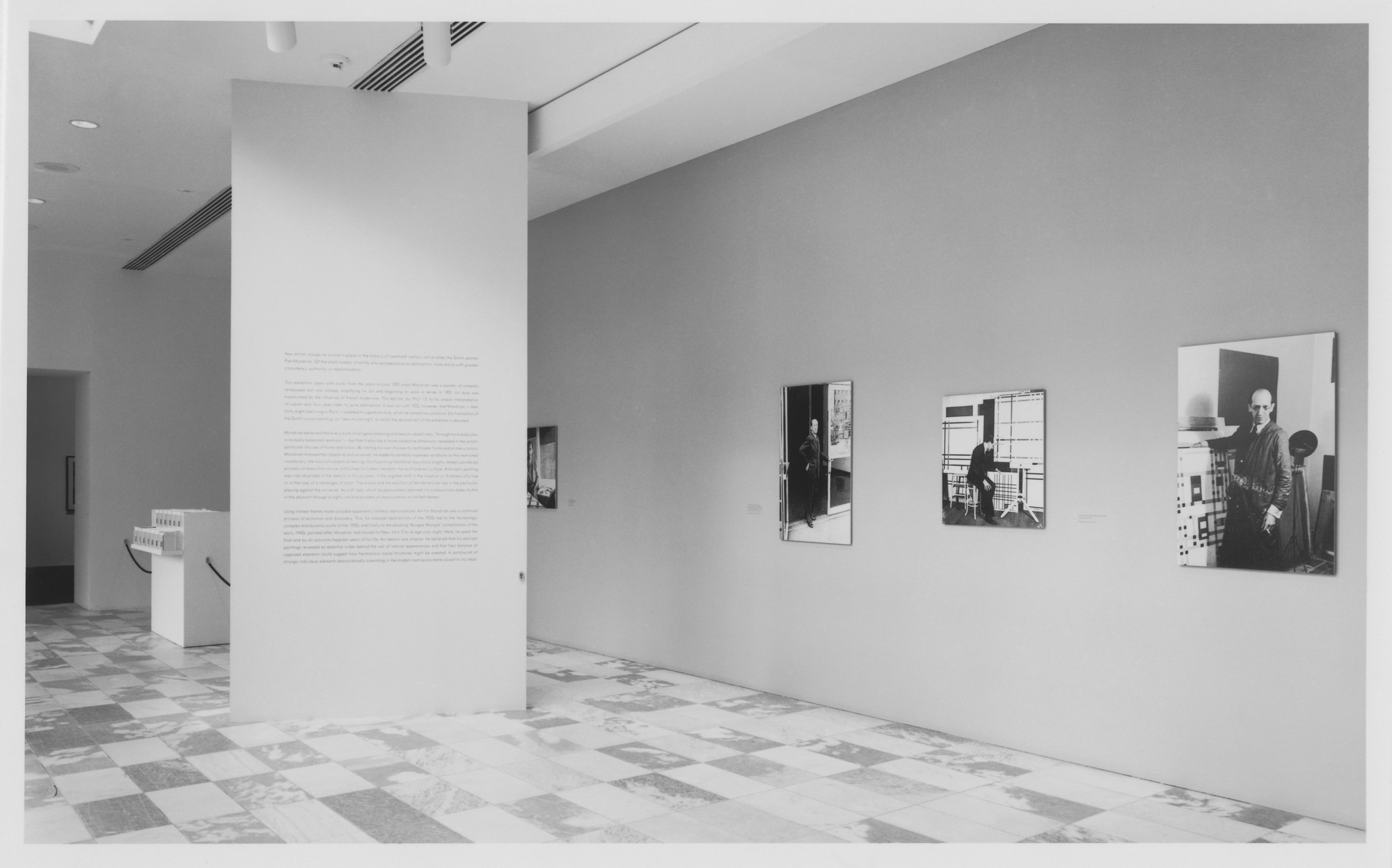 Installation view of the exhibition "Piet Mondrian: 1872-1944" | MoMA