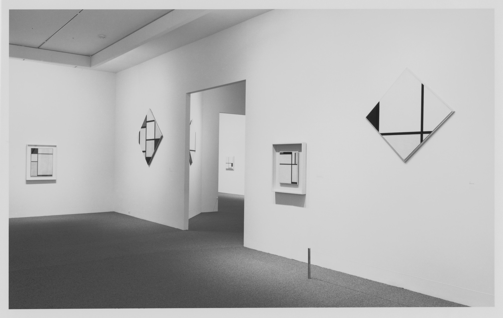 Installation view of the exhibition "Piet Mondrian: 1872-1944" | MoMA
