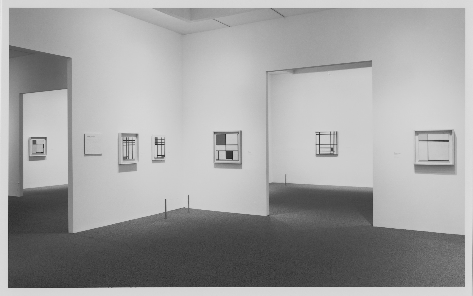 Installation view of the exhibition "Piet Mondrian: 1872-1944" | MoMA