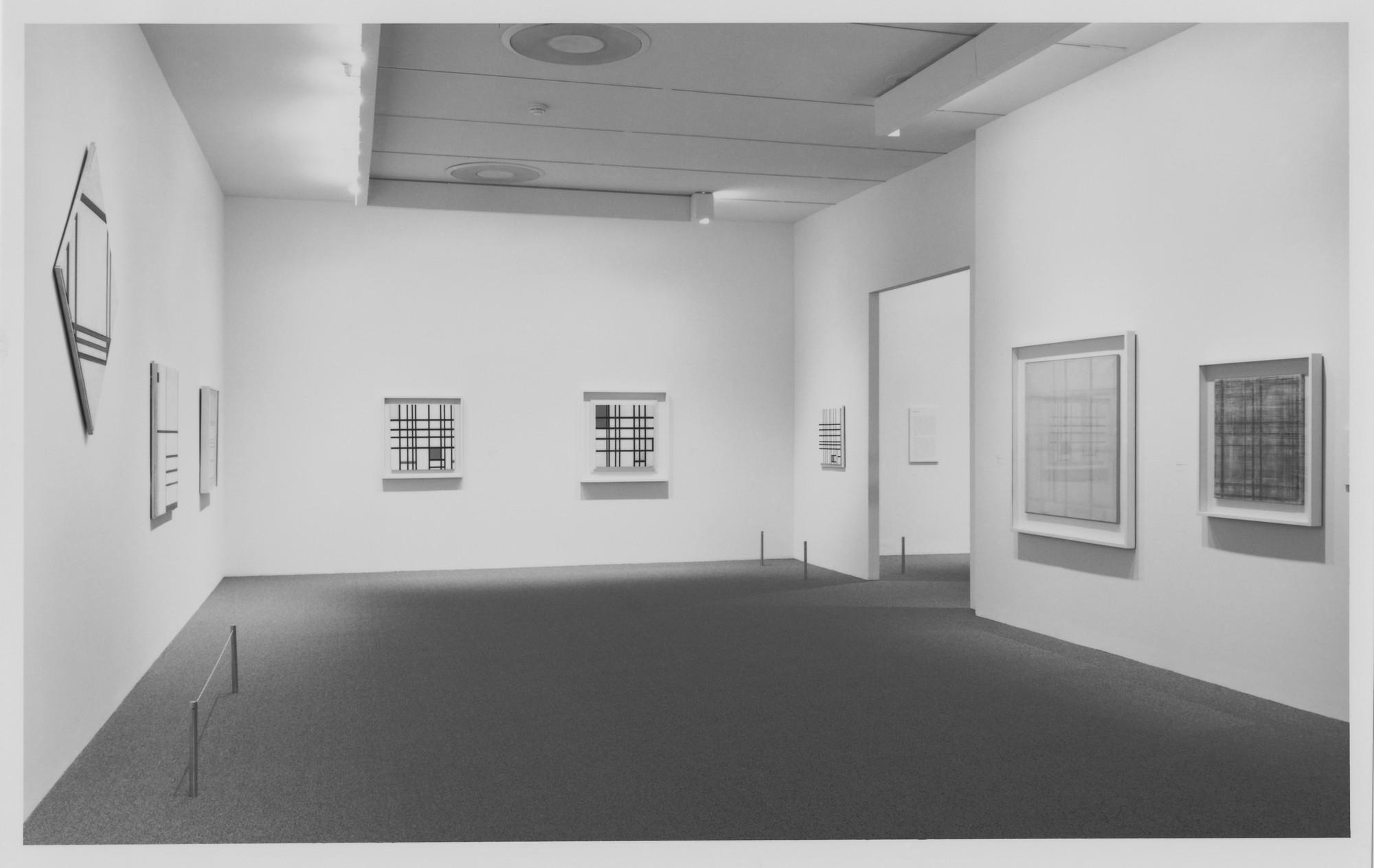 Installation view of the exhibition "Piet Mondrian: 1872-1944" | MoMA