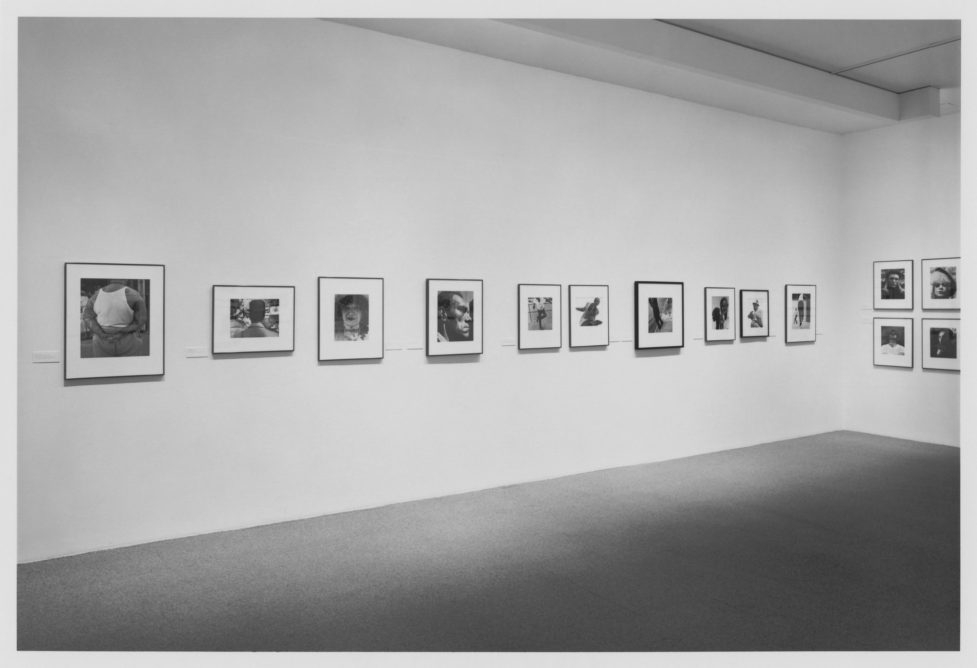 Installation view of the exhibition "Leon Levinstein" | MoMA