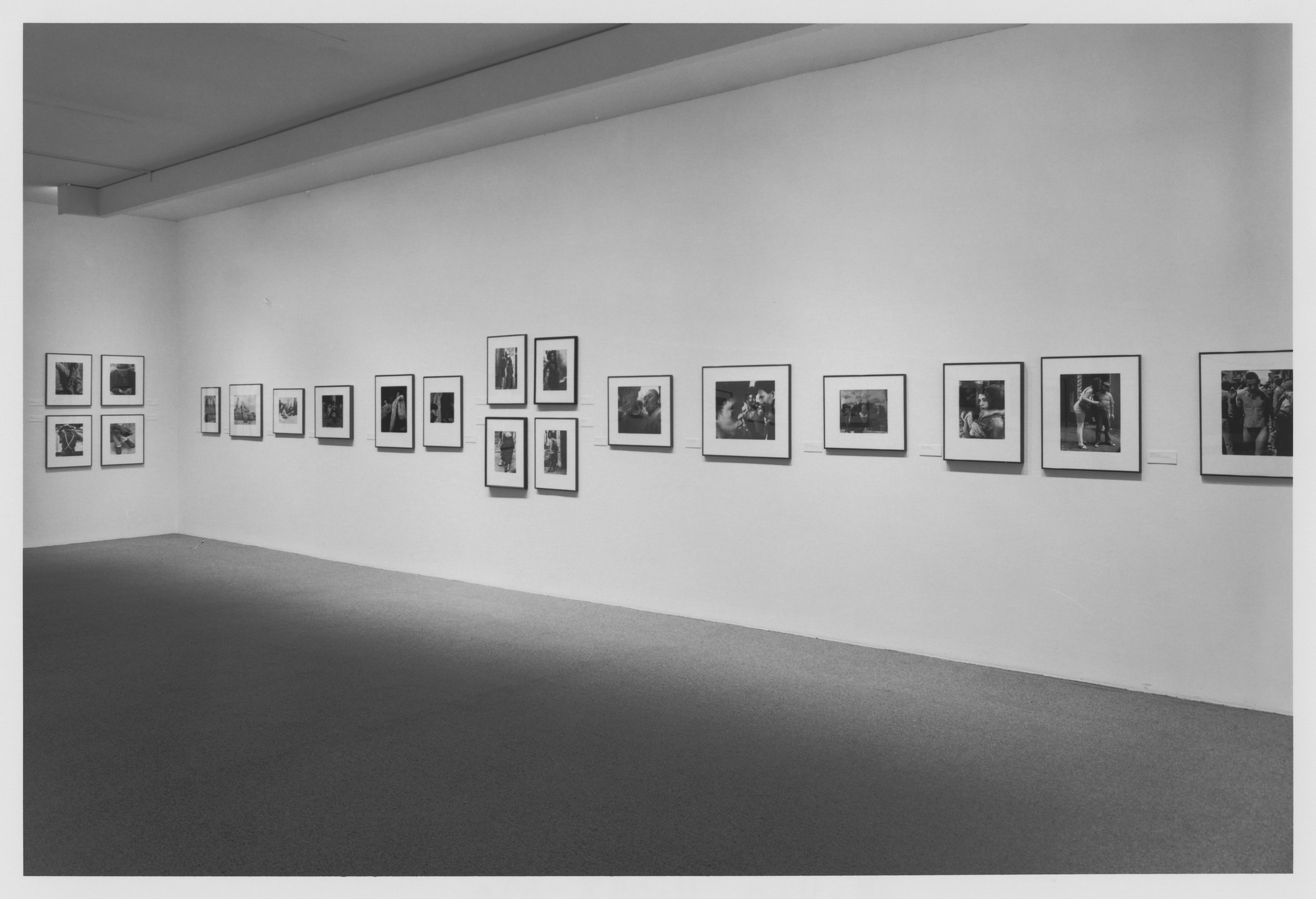 Installation view of the exhibition "Leon Levinstein" | MoMA