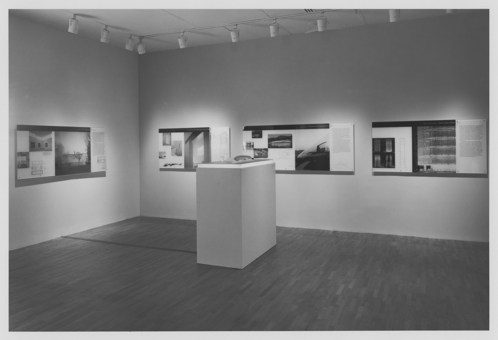 Installation view of the exhibition "Light Construction" | MoMA