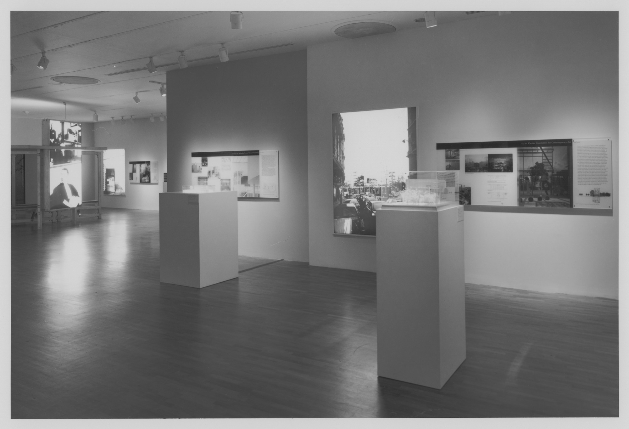 Installation view of the exhibition "Light Construction" | MoMA