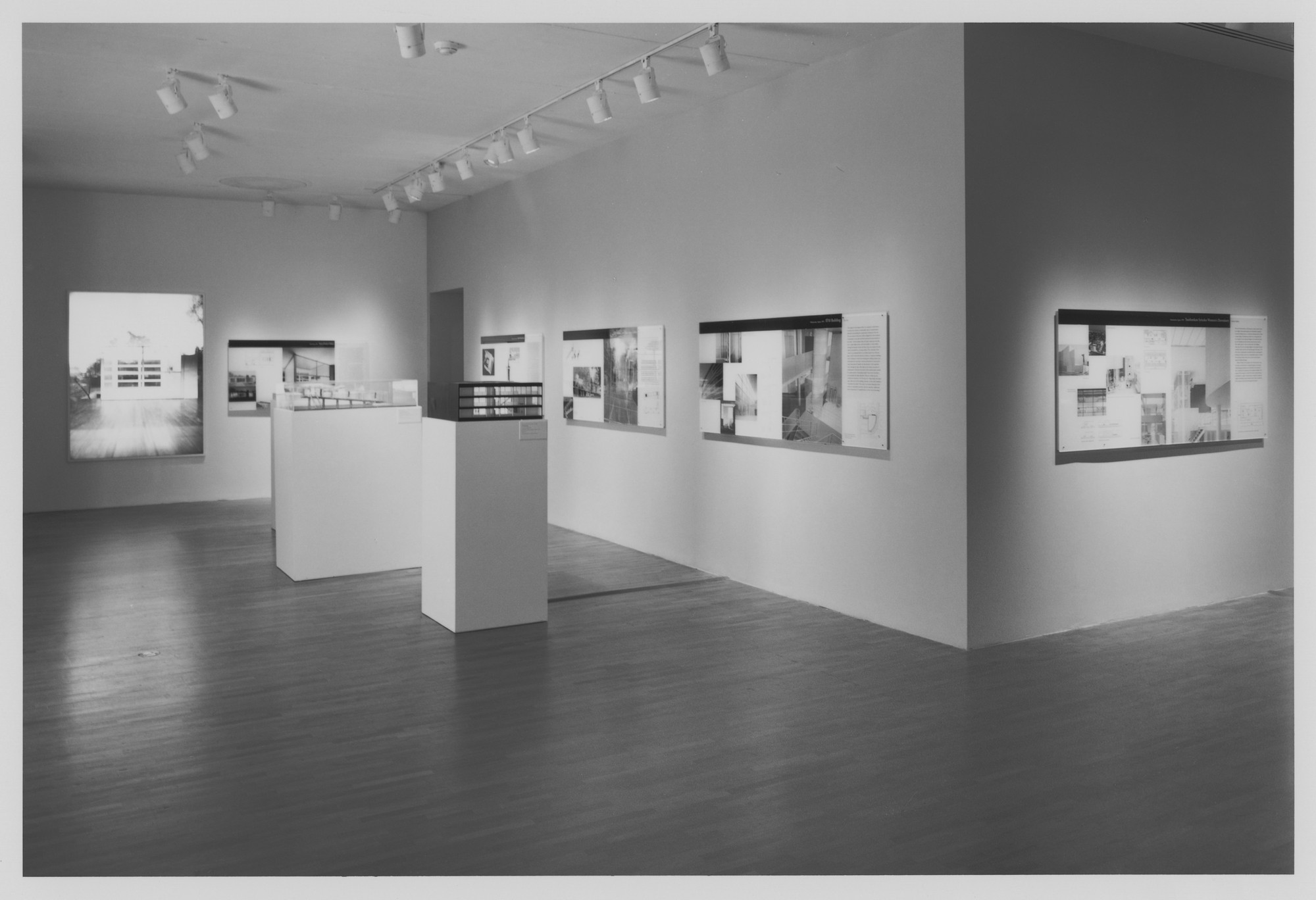 Installation view of the exhibition "Light Construction" | MoMA