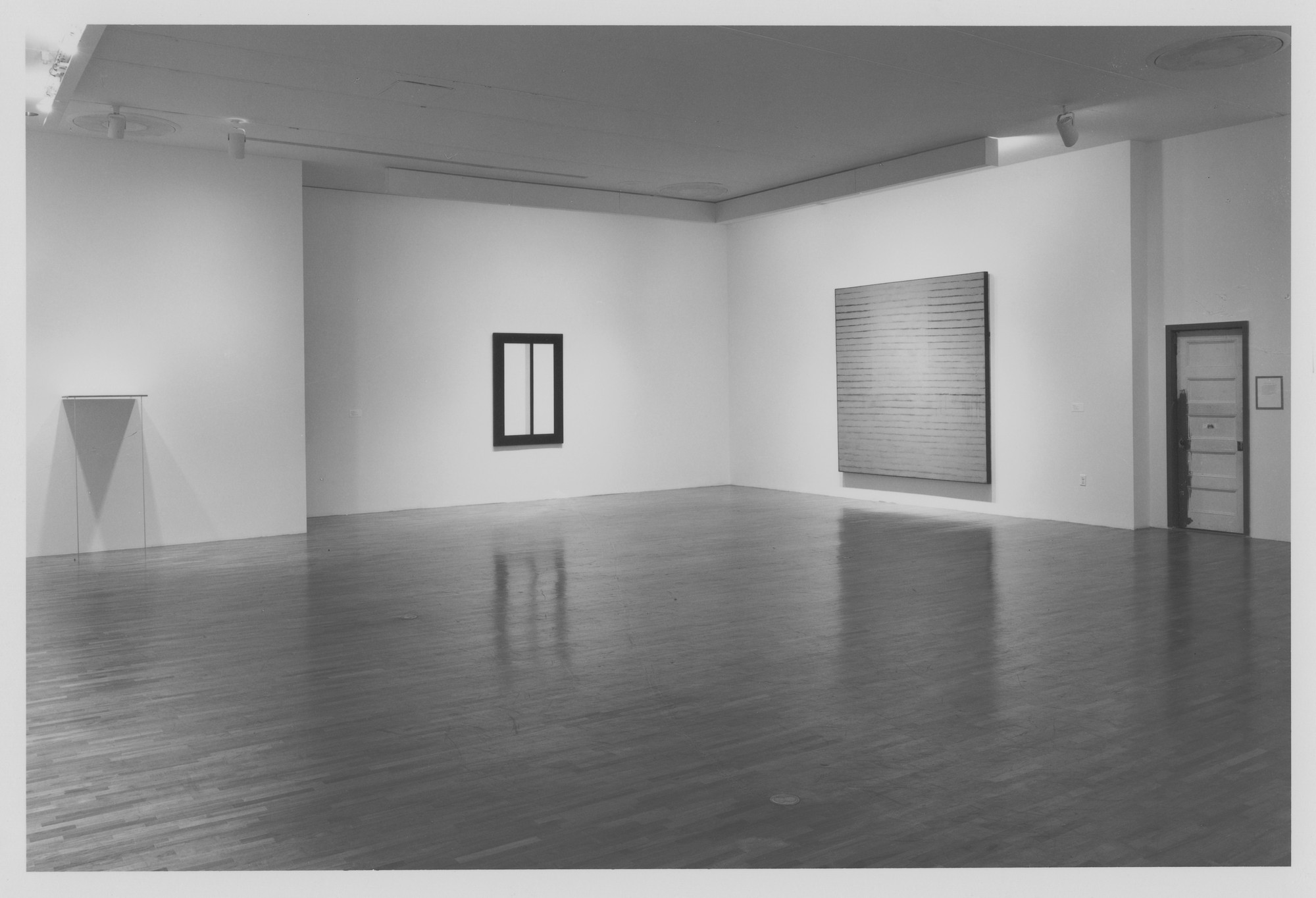 Installation view of the exhibition "From the Collection: Abstraction ...