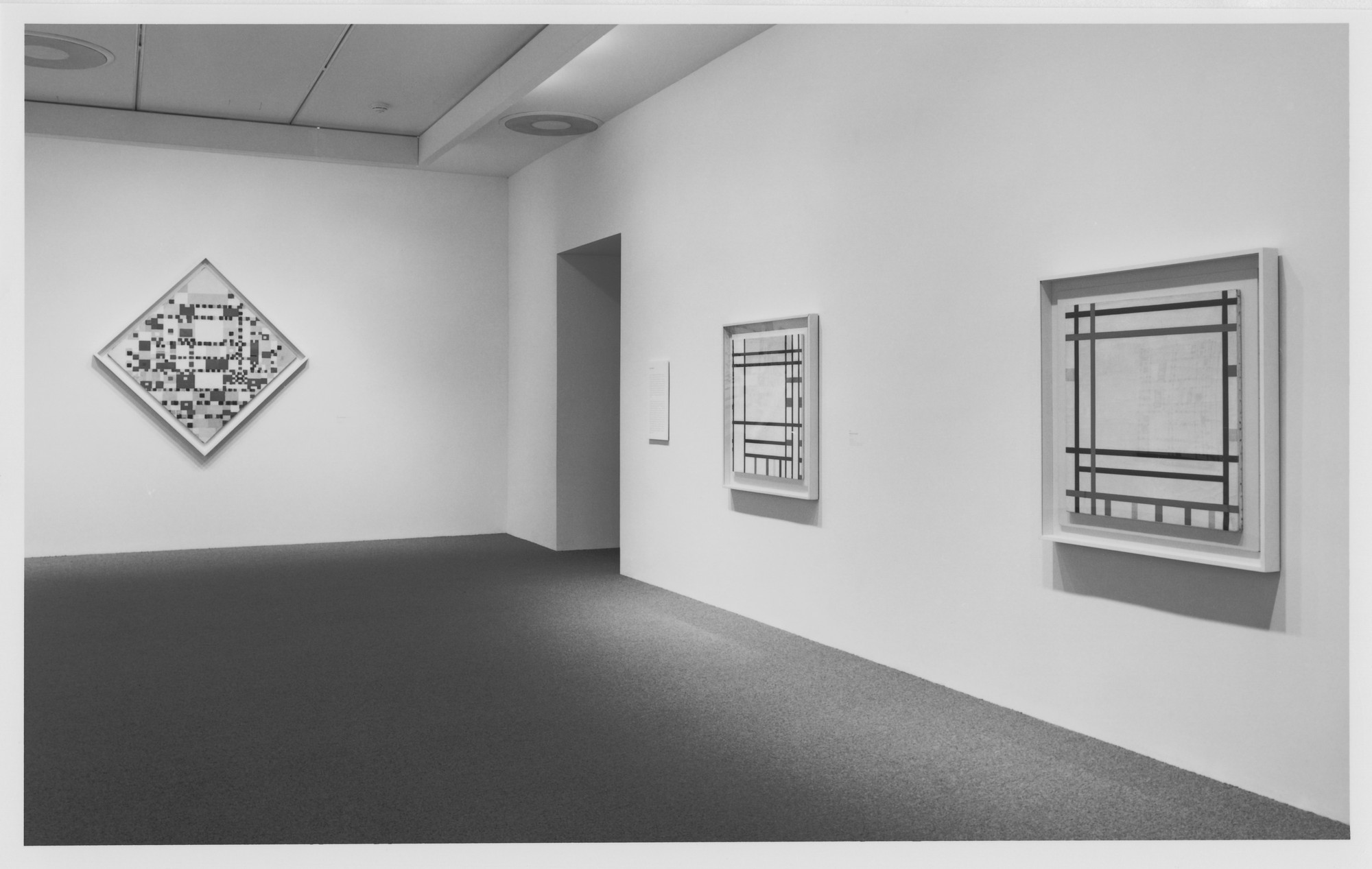 Installation view of the exhibition "Piet Mondrian: 1872-1944" | MoMA