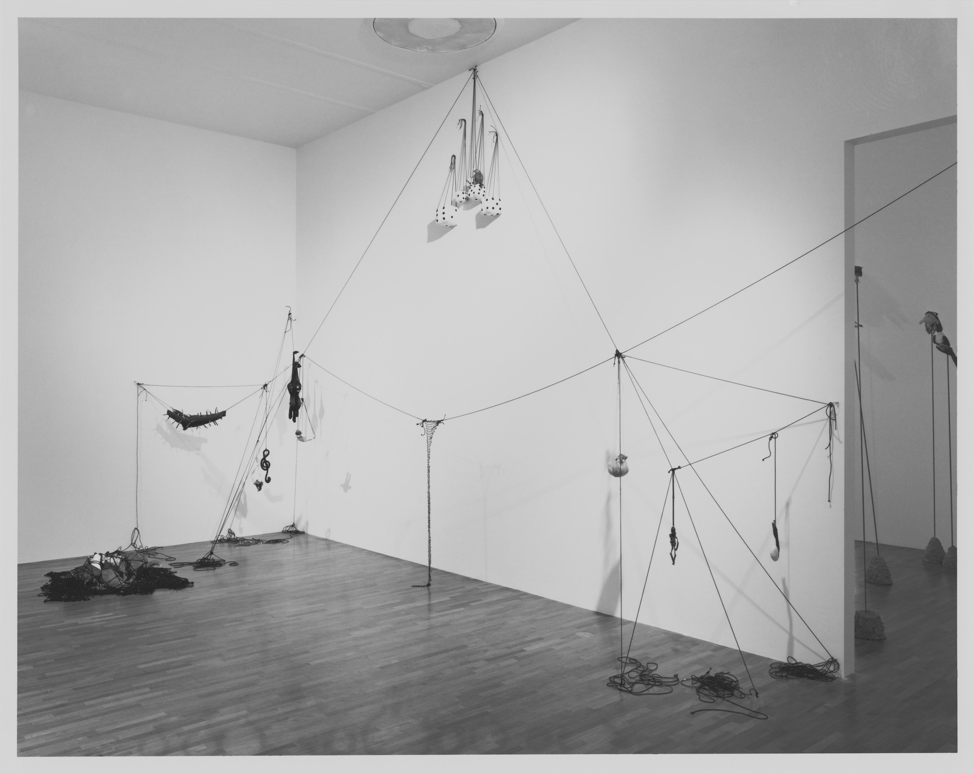 Installation view of the exhibition "Annette Messager" | MoMA