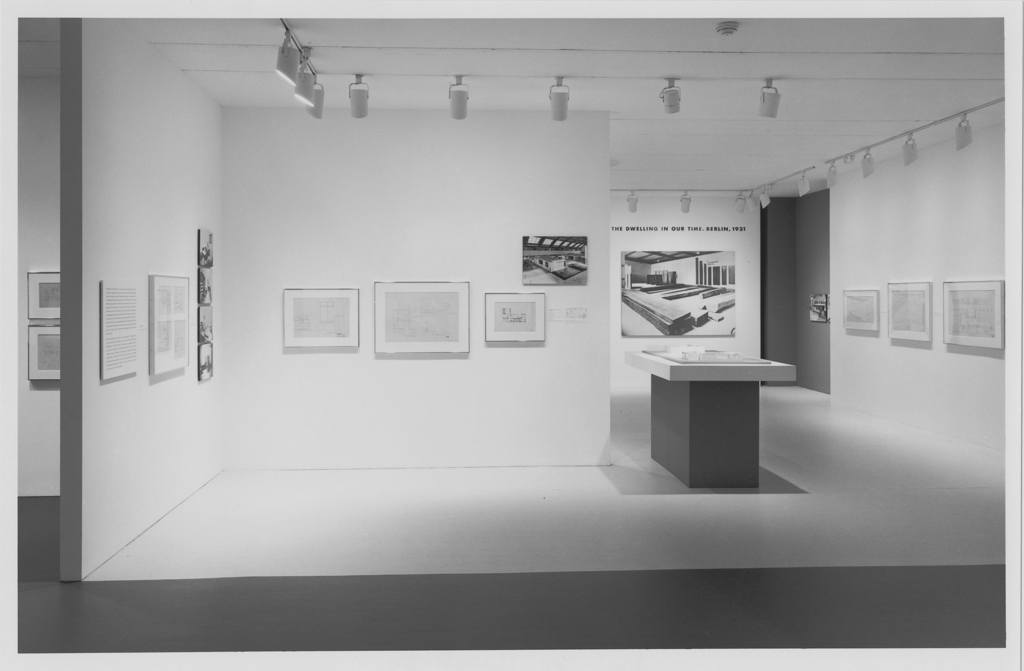 Installation view of the exhibition "Lilly Reich: Designer and ...