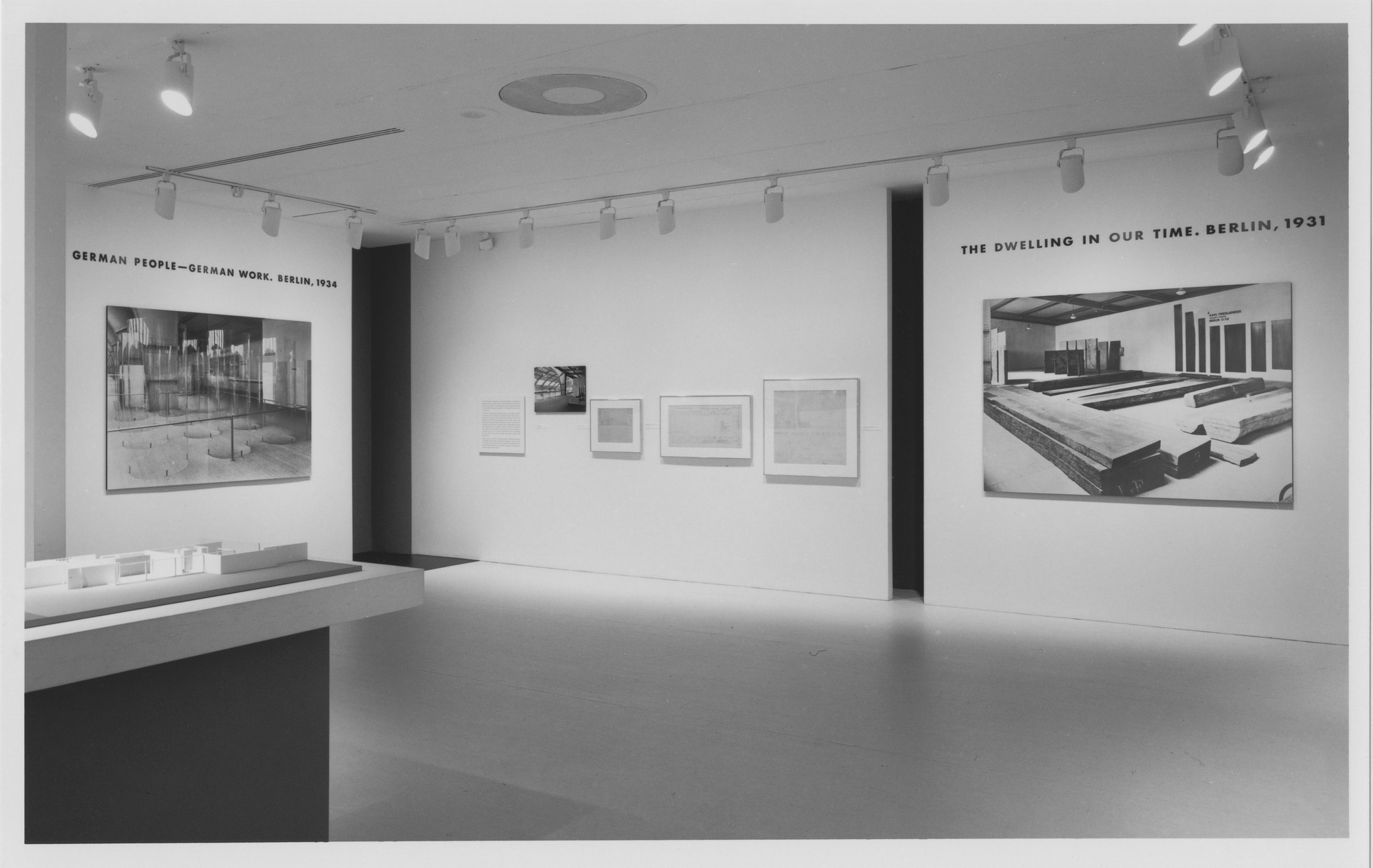 Installation view of the exhibition "Lilly Reich: Designer and ...