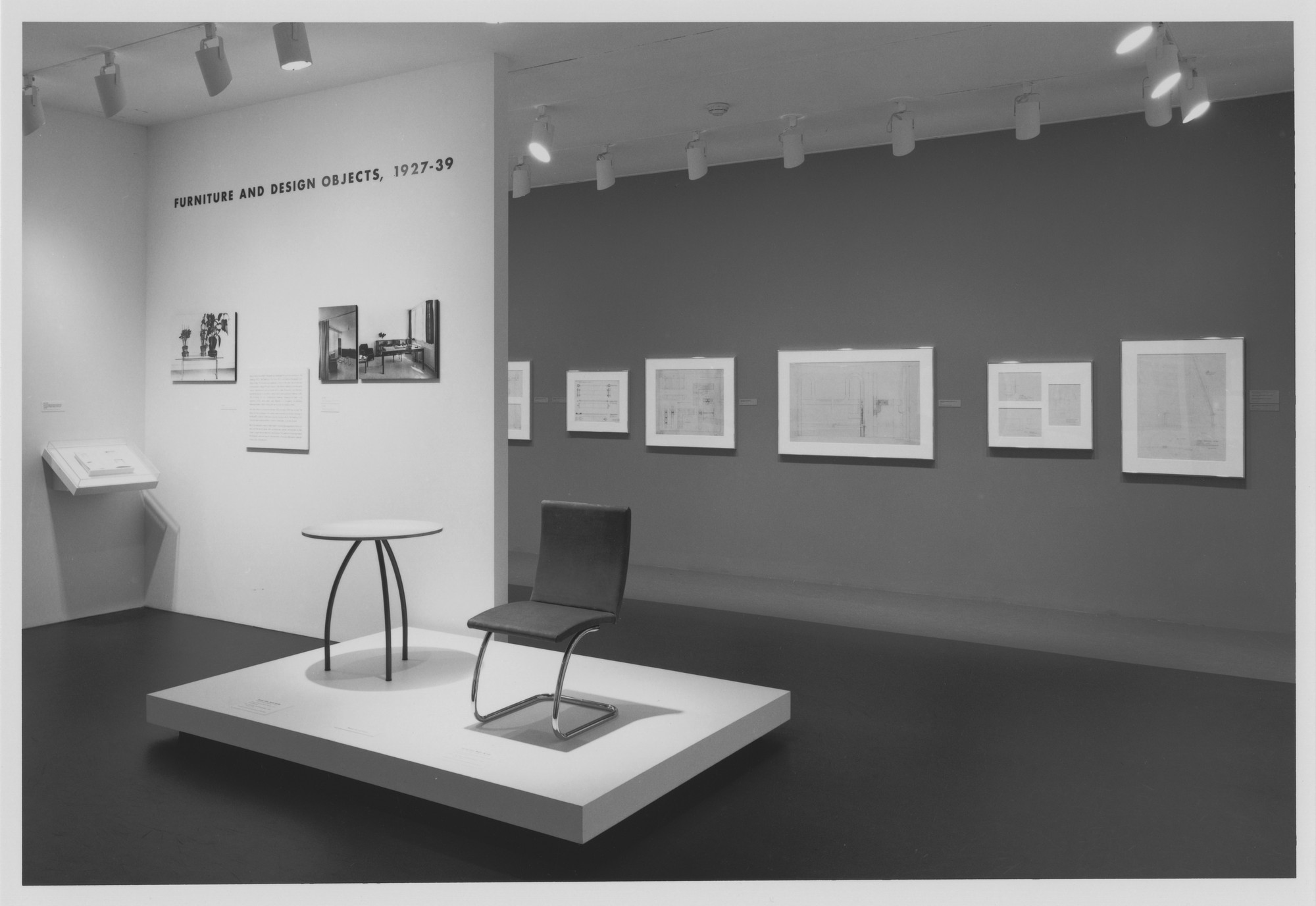Installation view of the exhibition "Lilly Reich: Designer and ...