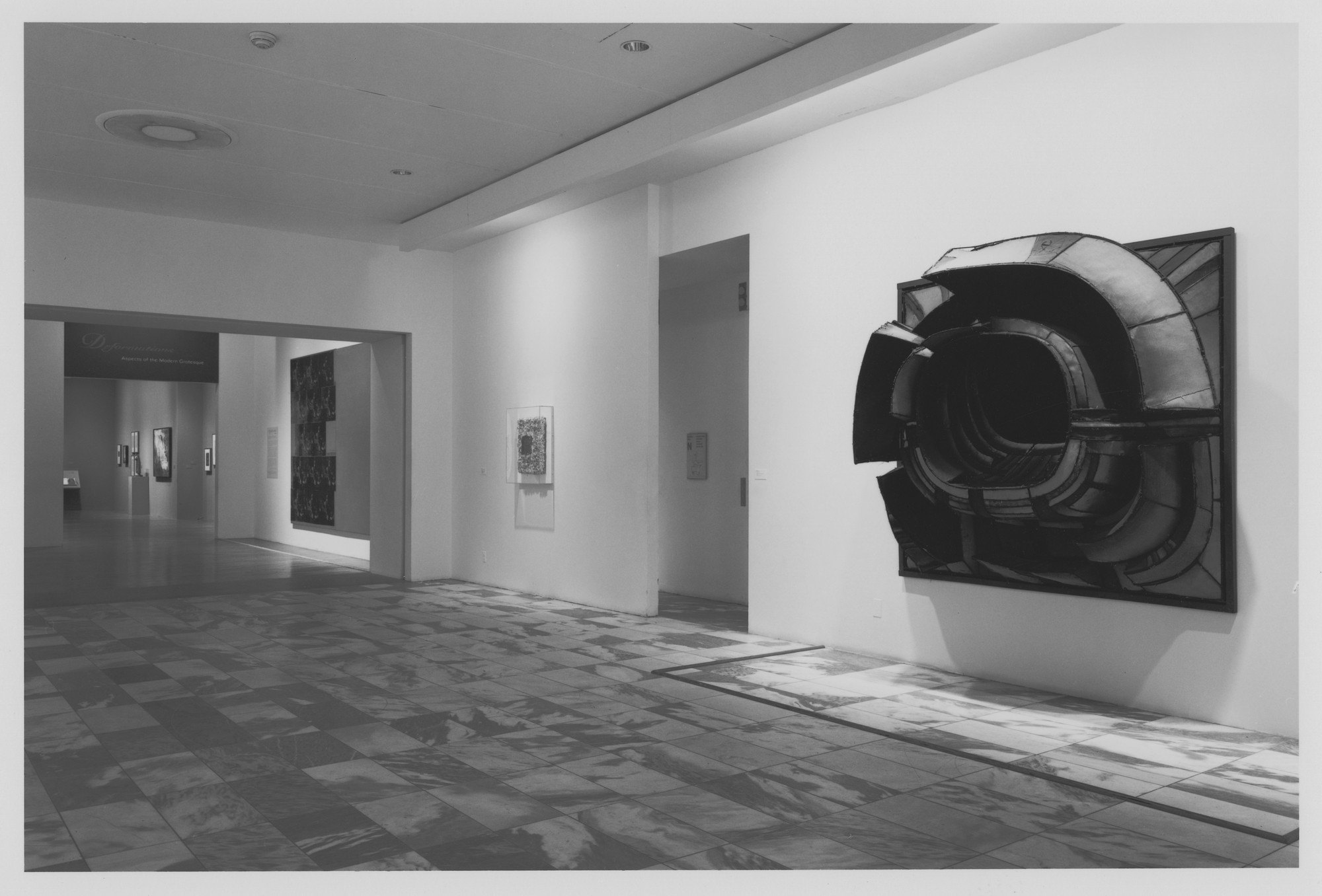Installation view of the exhibition "Deformations: Aspects of the ...