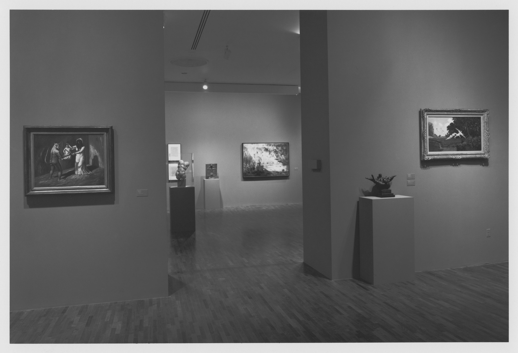 Installation view of the exhibition "Deformations: Aspects of the ...