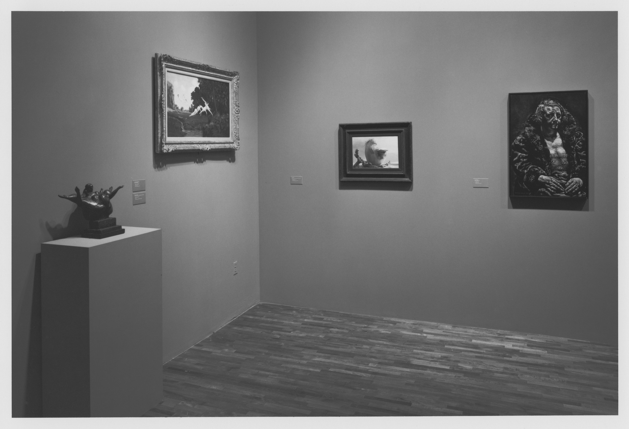 Installation view of the exhibition "Deformations: Aspects of the ...