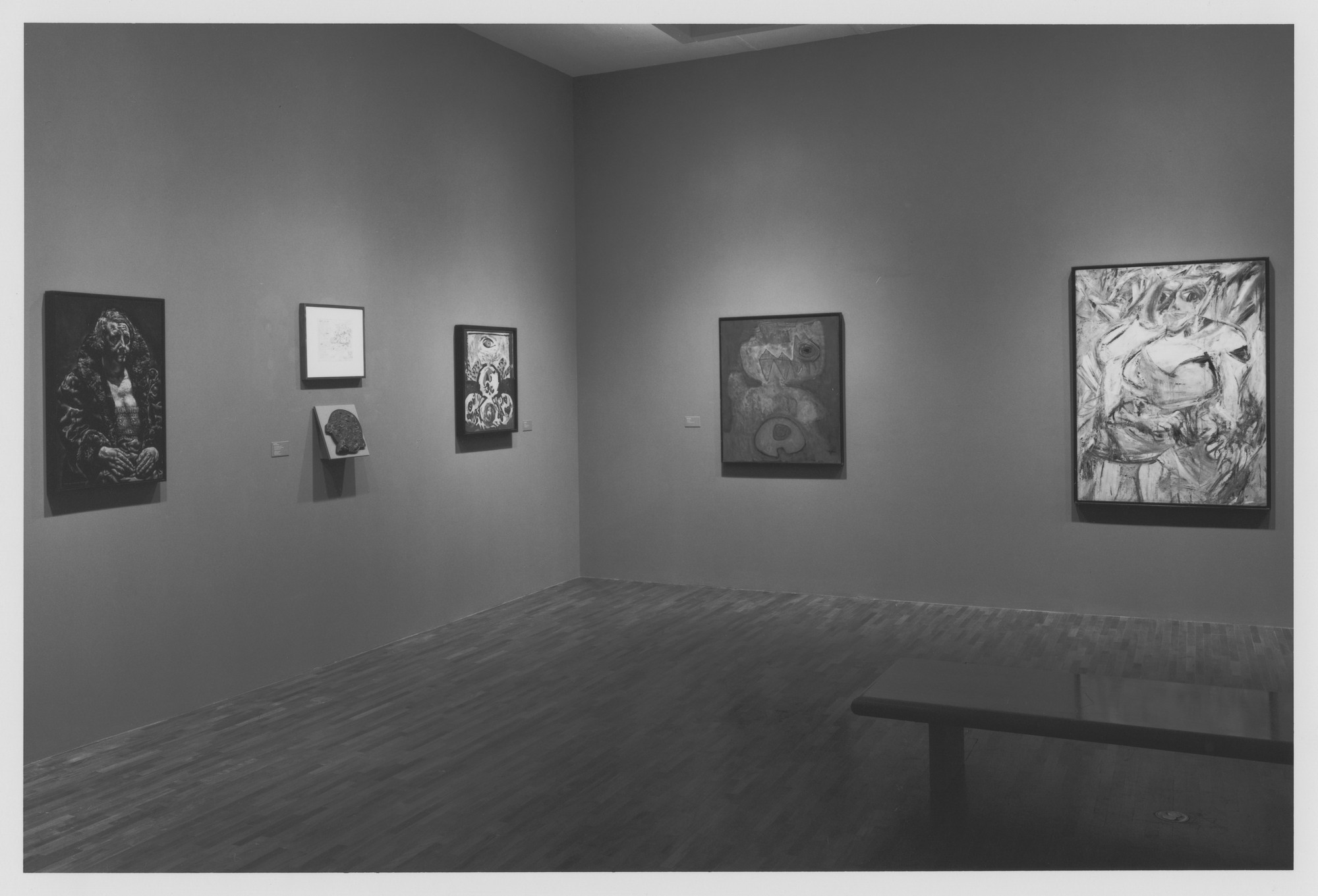 Installation view of the exhibition "Deformations: Aspects of the ...