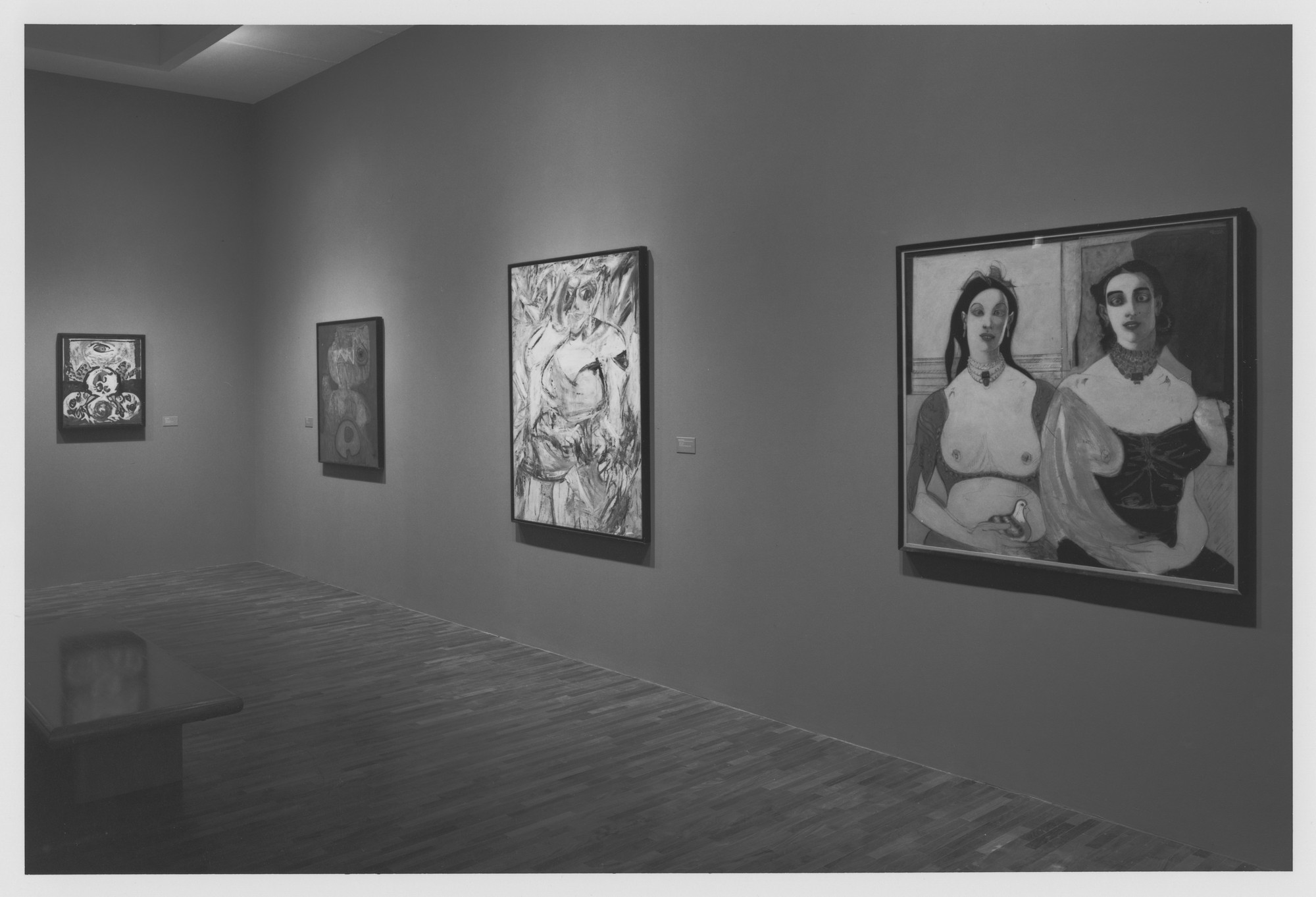 Installation view of the exhibition "Deformations: Aspects of the ...