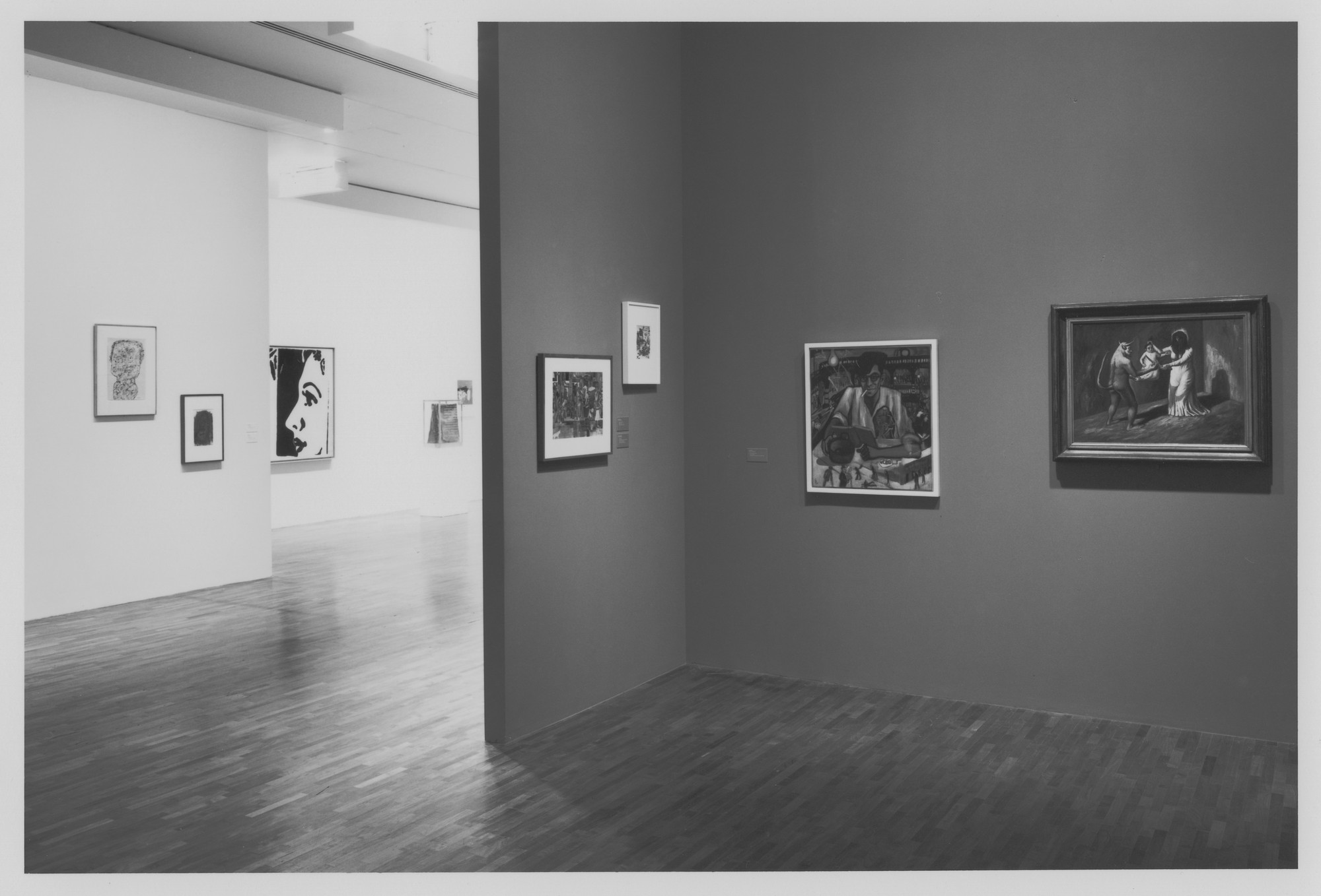 Installation view of the exhibition "Deformations: Aspects of the ...