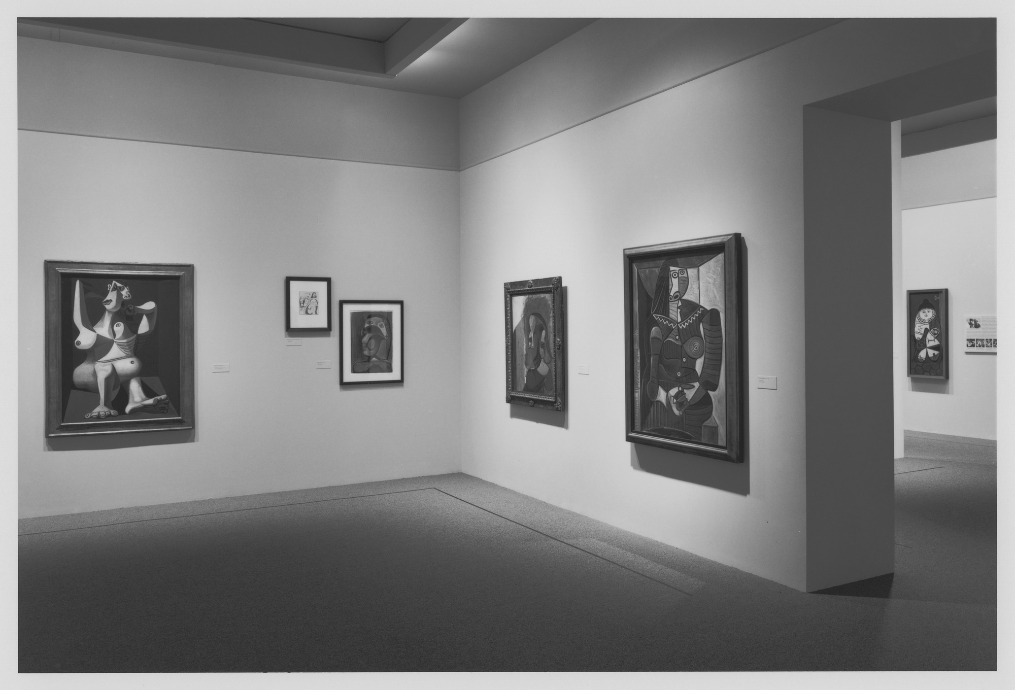 Installation view of the exhibition "Picasso and Portraiture ...