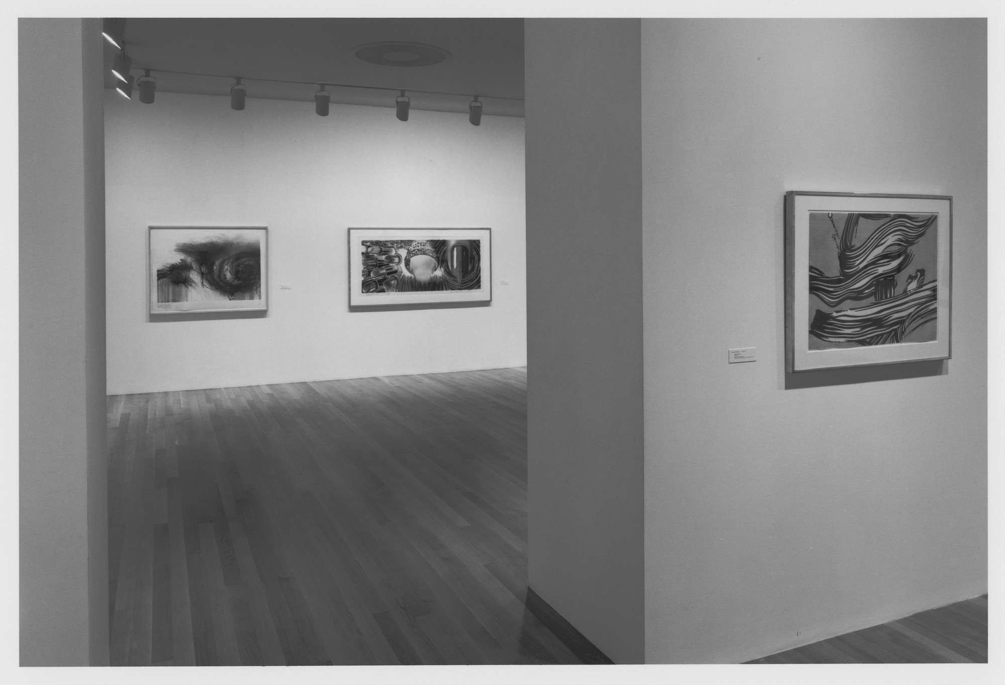 Installation view of the exhibition "From the Collection: A Century of American Drawings" | MoMA