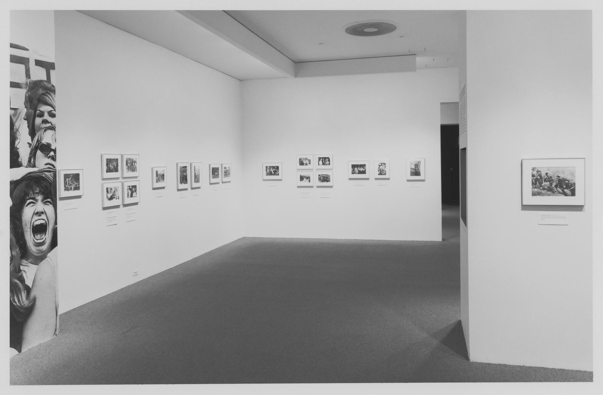Installation view of the exhibition "Pictures of the Times: A Century ...