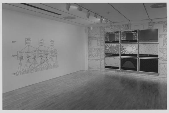 Peter Halley. Exploding Cell. 1994 | MoMA