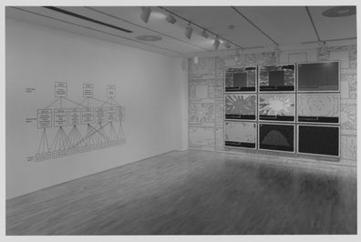 Peter Halley. Exploding Cell. 1994 | MoMA