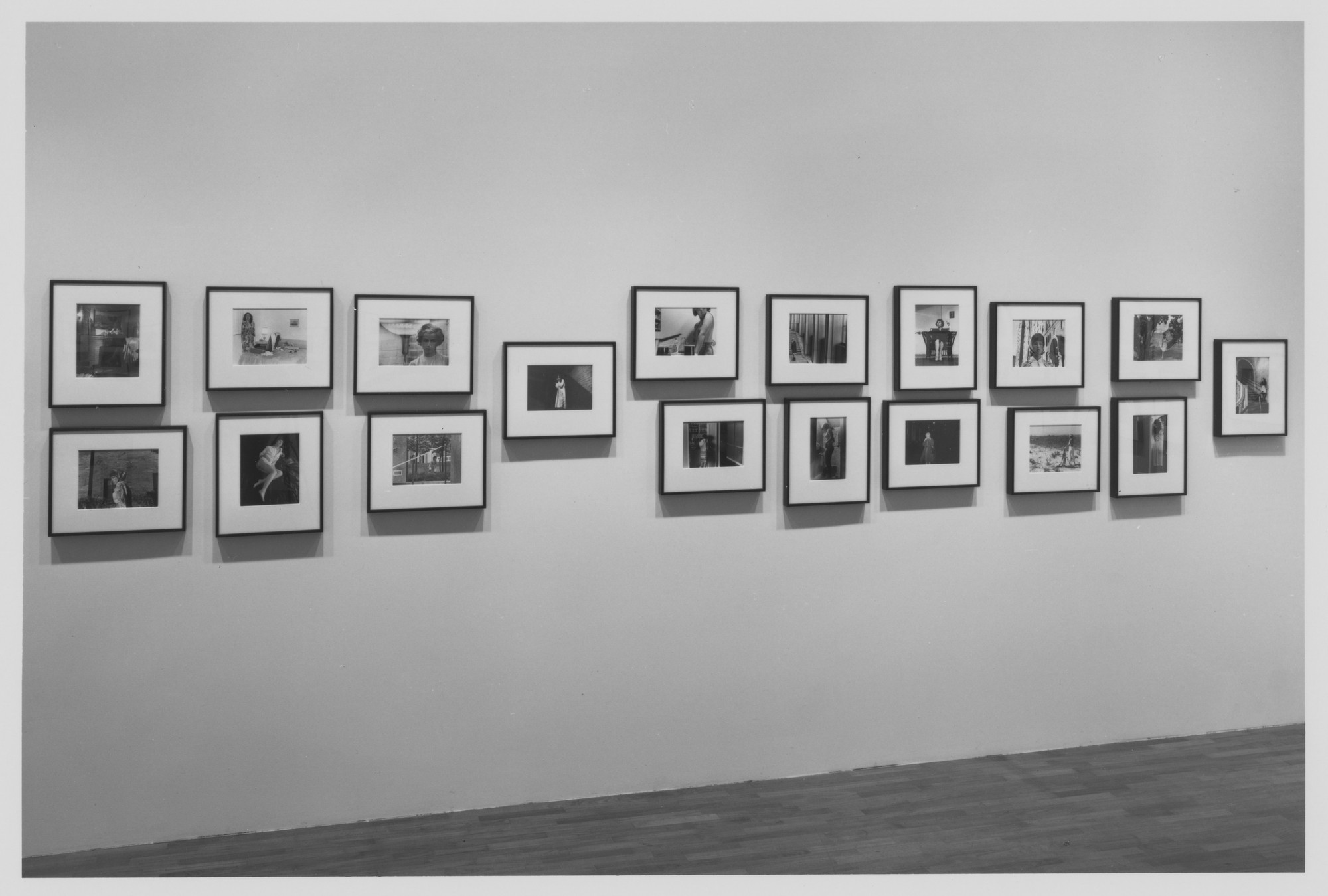 Installation view of the exhibition "Cindy Sherman: The Complete ...