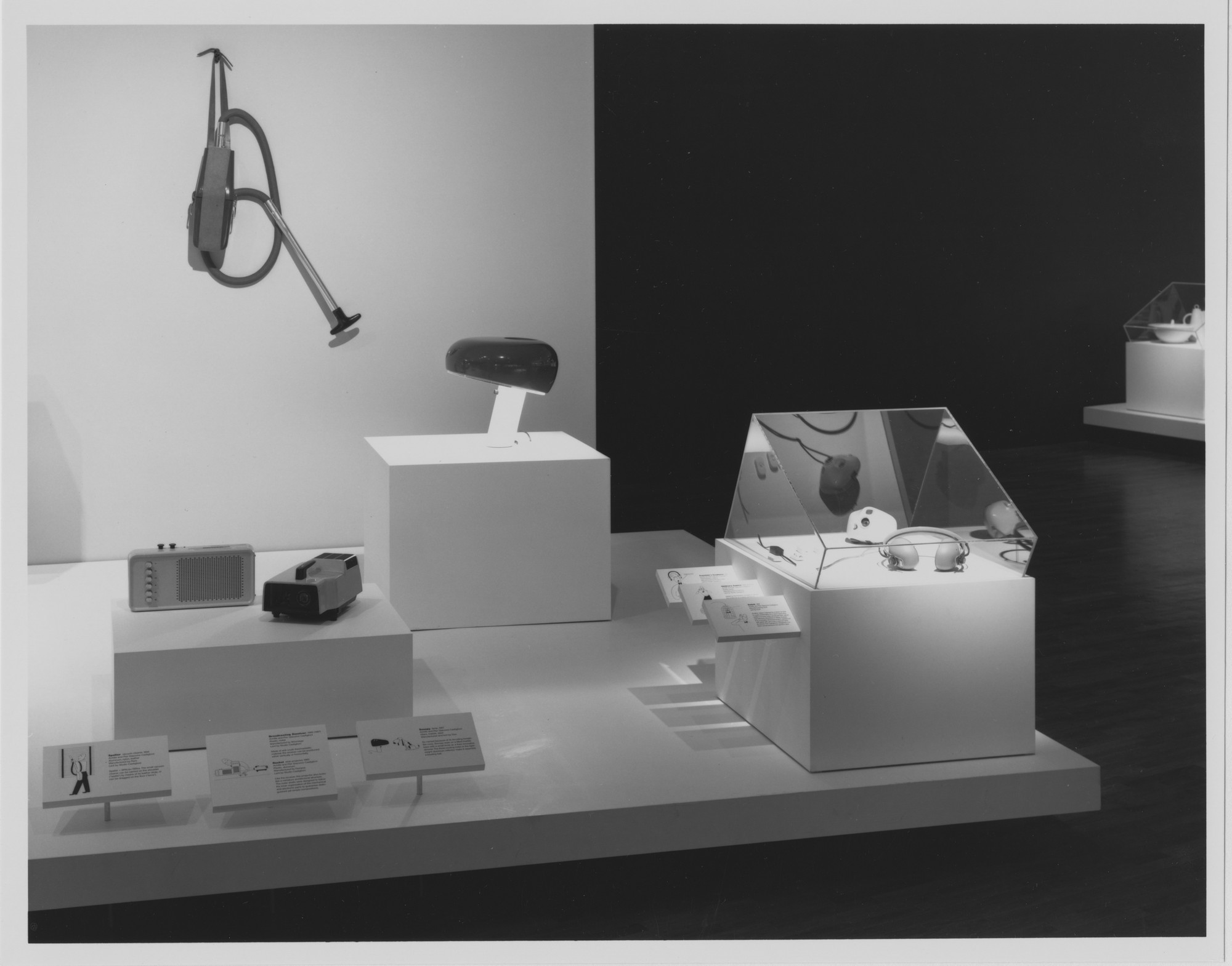 Installation view of the exhibition "Achille Castiglioni: Design!" | MoMA