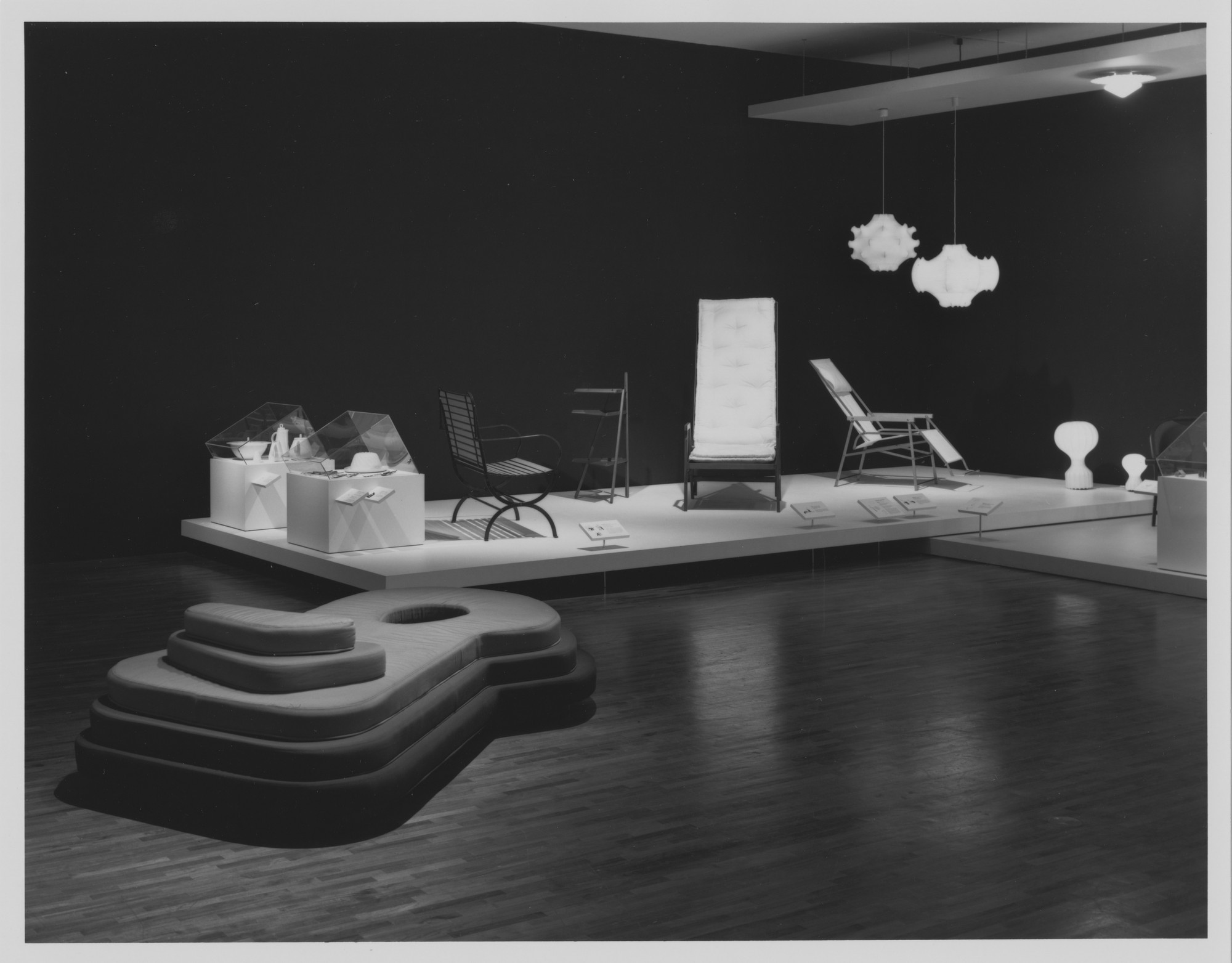 Installation view of the exhibition "Achille Castiglioni: Design!" | MoMA