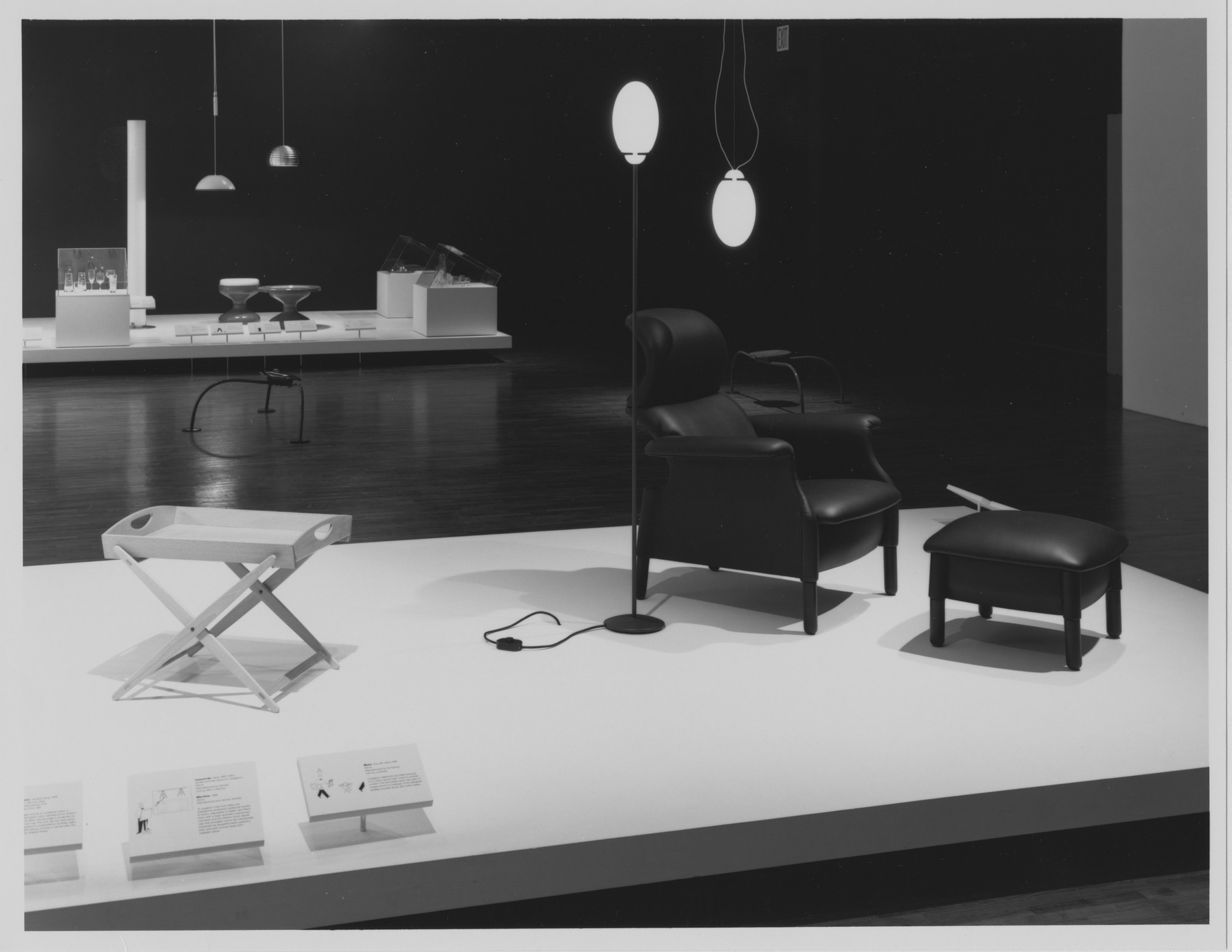 Installation view of the exhibition "Achille Castiglioni: Design!" | MoMA