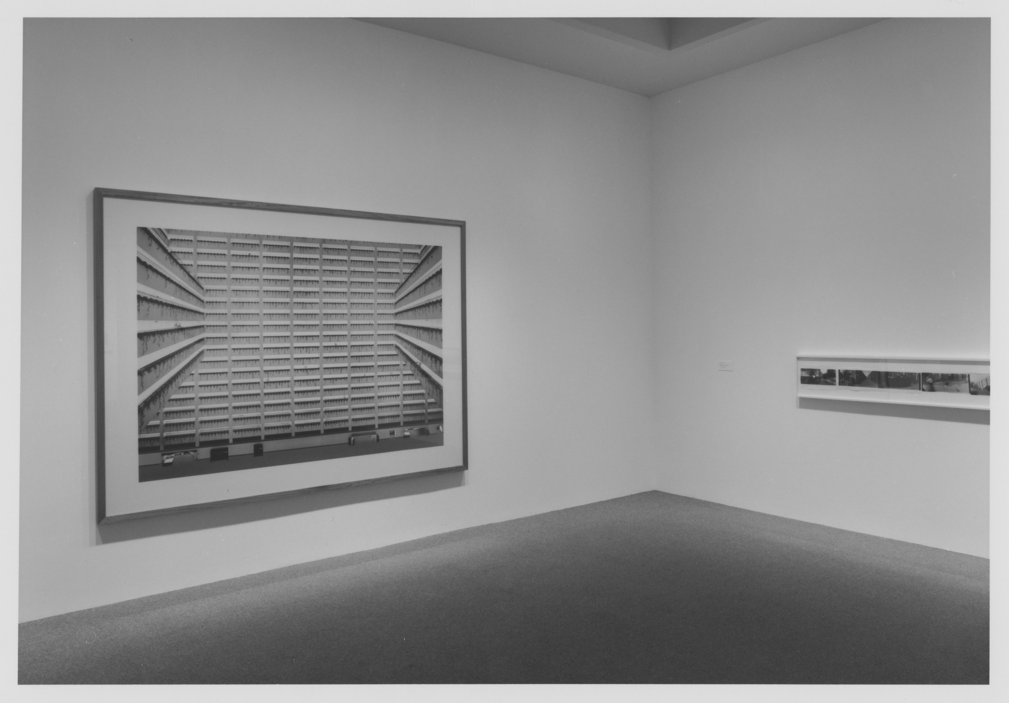 Installation view of the exhibition "Reinstallation of Museum ...