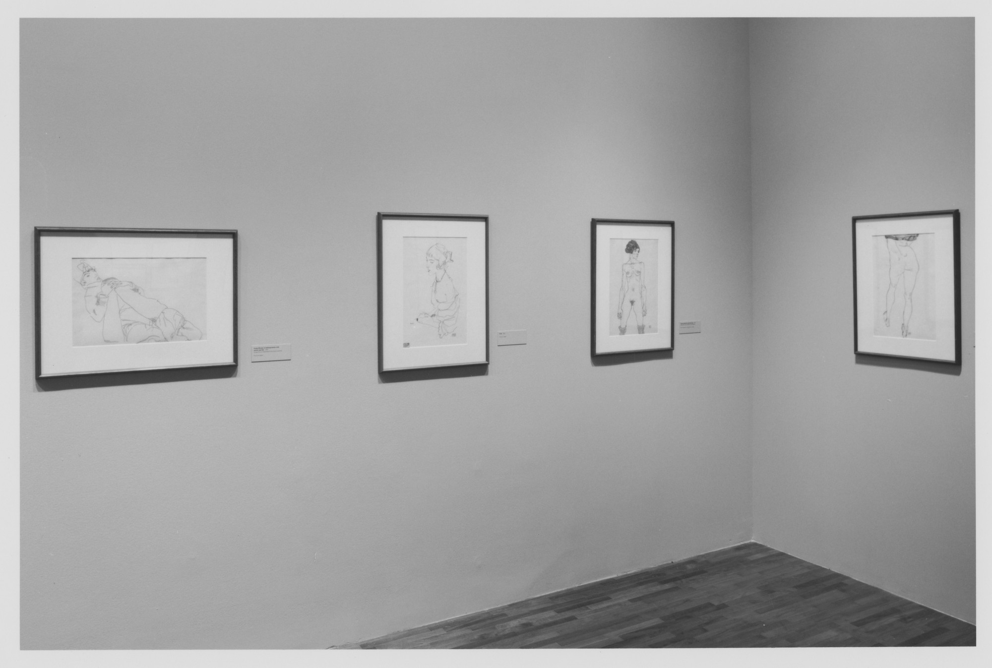 Installation view of the exhibition "Egon Schiele: The Leopold ...