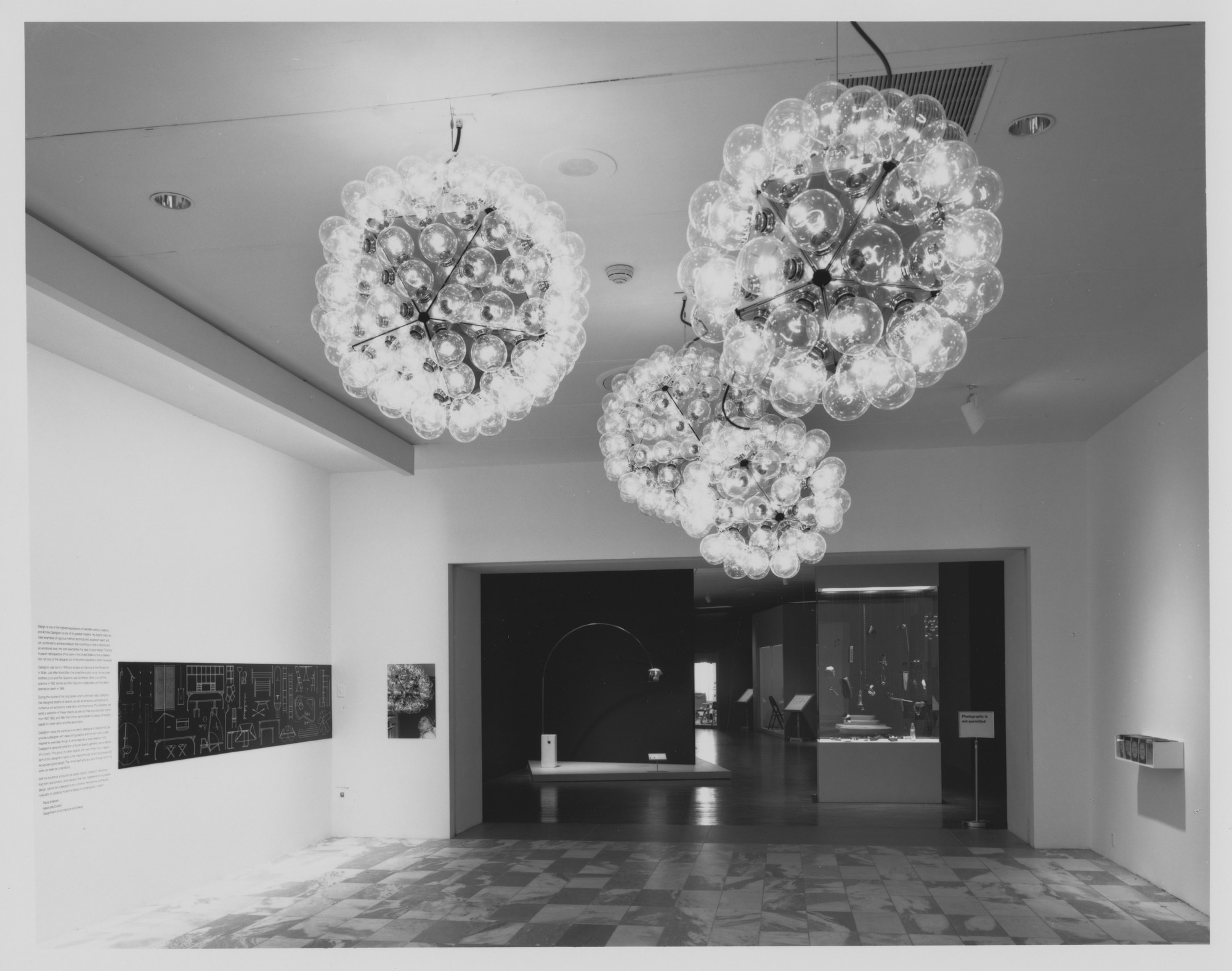 Installation view of the exhibition "Achille Castiglioni: Design!" | MoMA