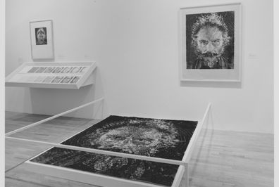 Chuck Close. Lucas. 1988 (published 1989). | MoMA