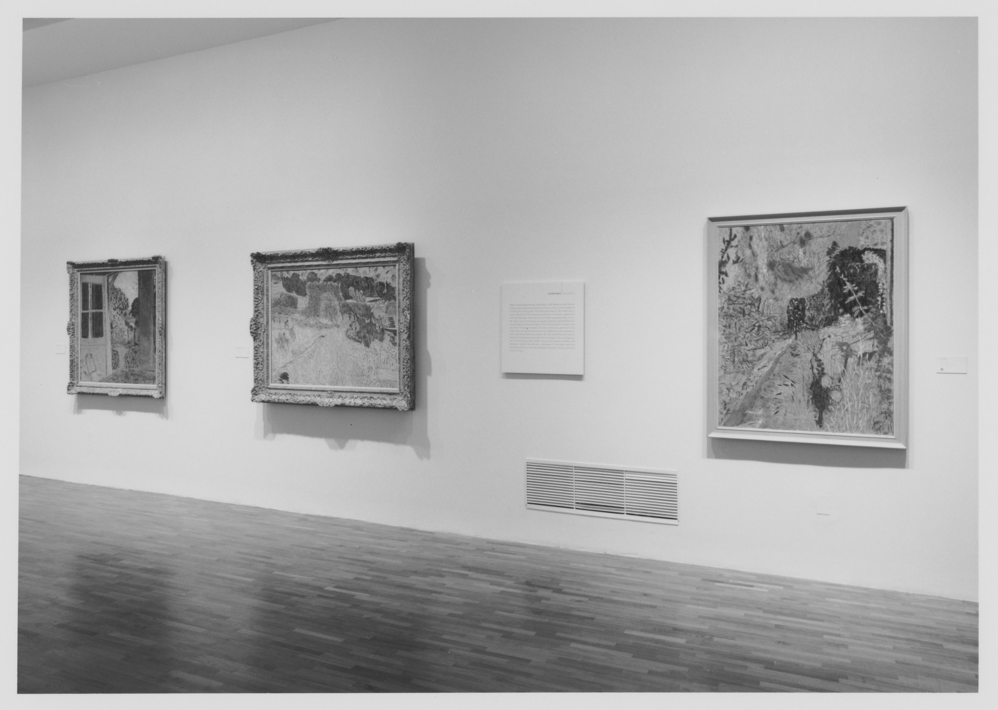 Installation view of the exhibition "Bonnard" | MoMA